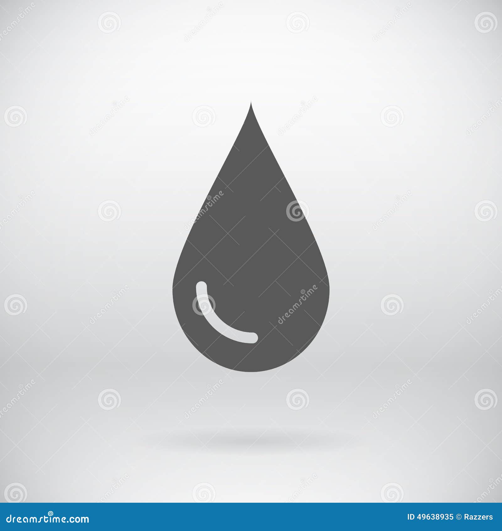 Flat Save Water Sign Vector Drop Symbol Background Stock Vector ...