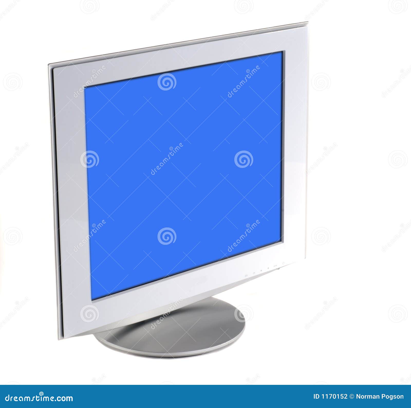 Flat Screen Monitor stock photo. Image of flatscreen, cinema - 1170152