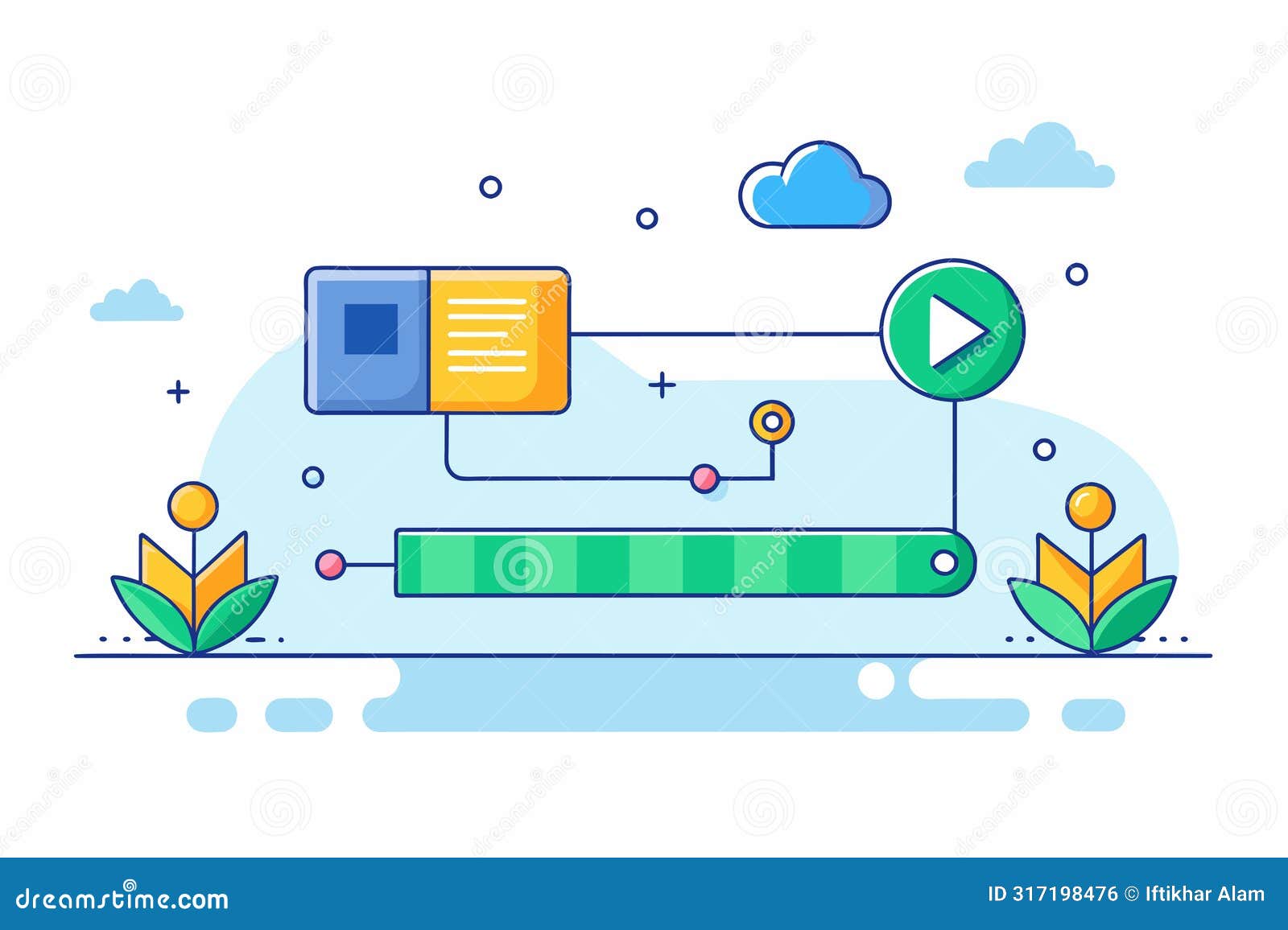 Input Screen Button Interface Royalty-Free Stock Image | CartoonDealer ...