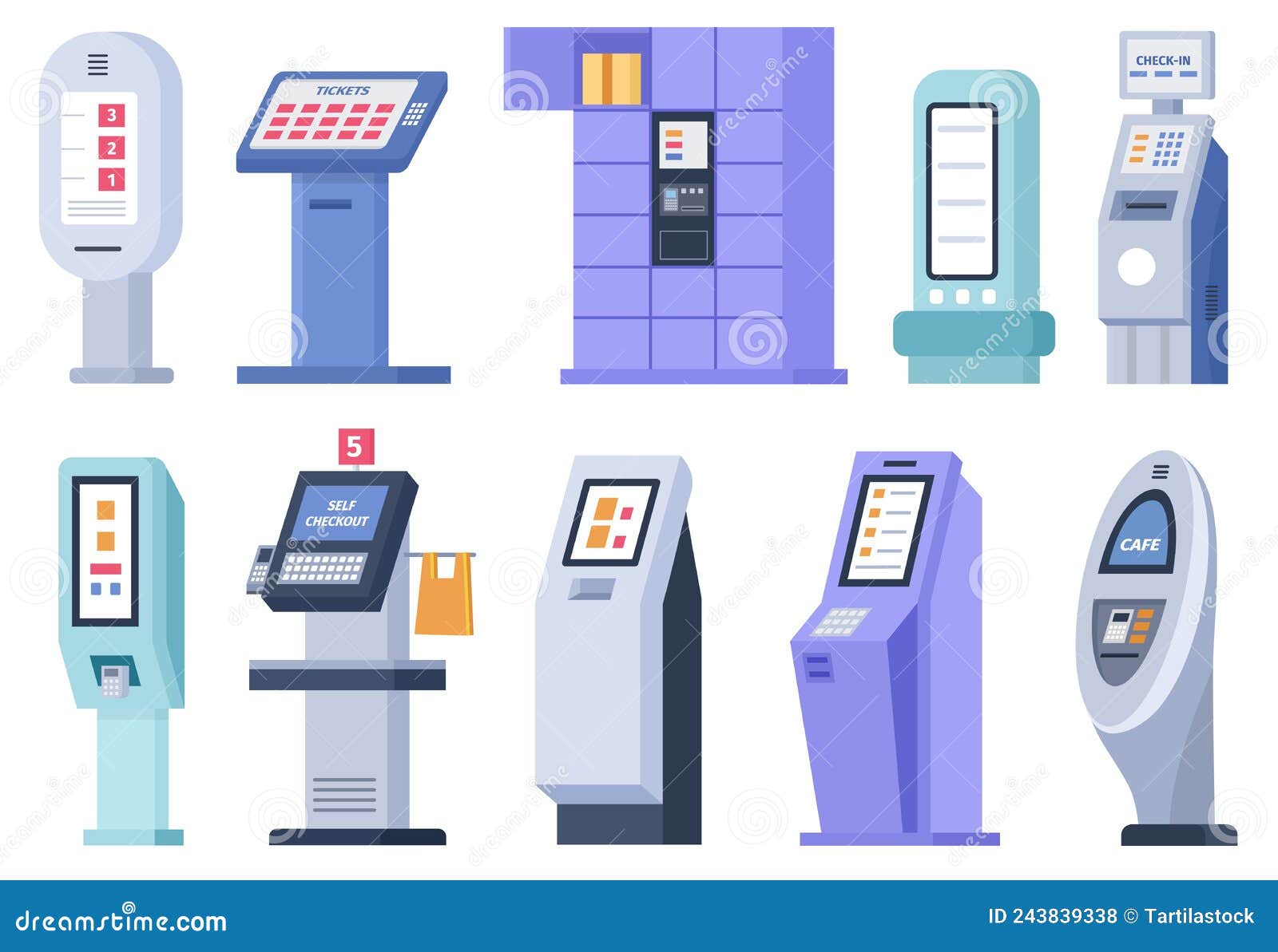 Flat Self Order Terminals and Kiosks with Touchscreen Display. Digital ... Flat Self Order Terminals and Kiosks with Touchscreen Display. Digital ...