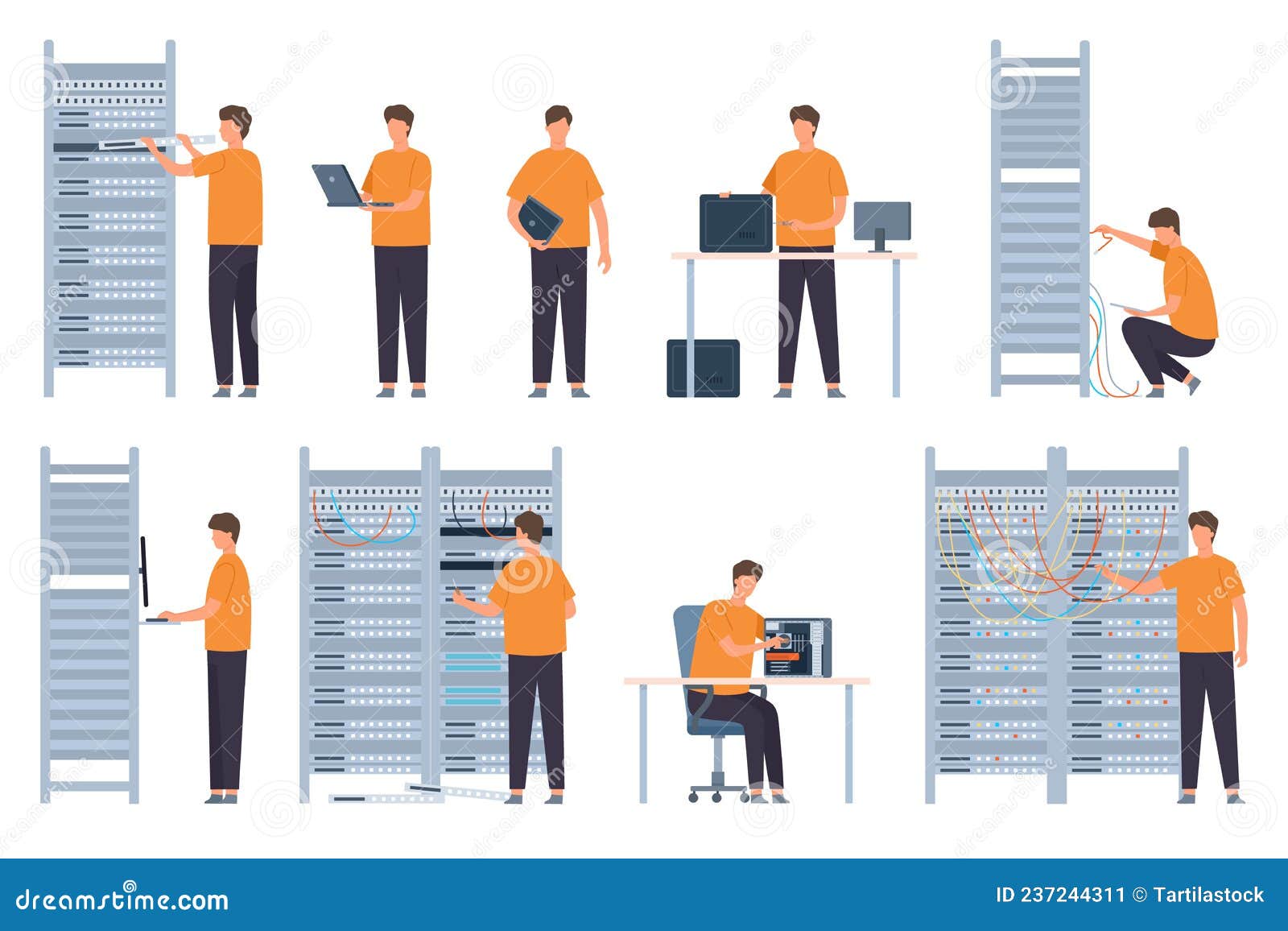 Flat Server and Computer Repairman, Technicians and System ...