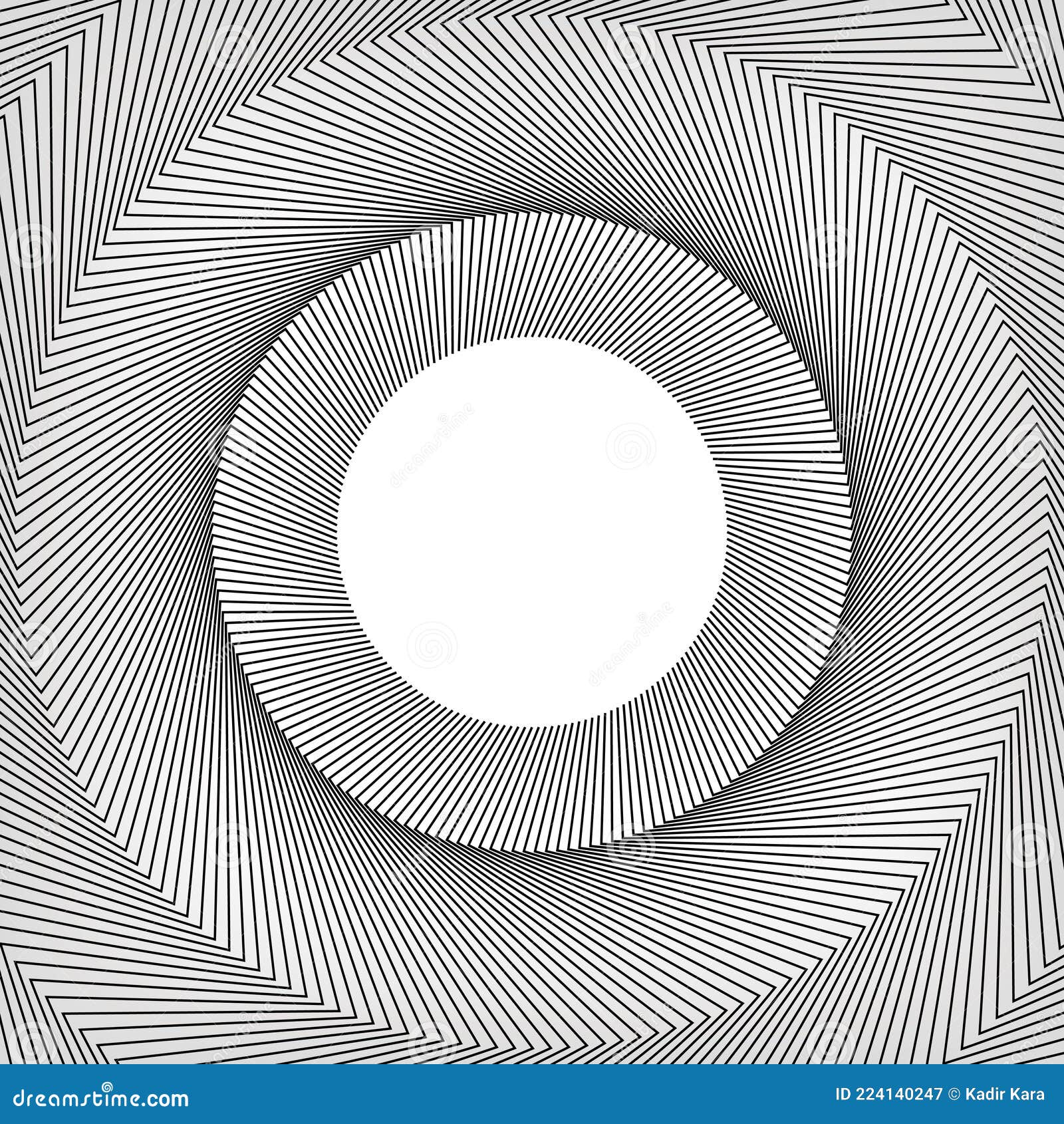 Flat Shaped Straight Lines, Cricle Line Abstract Stock Vector ...