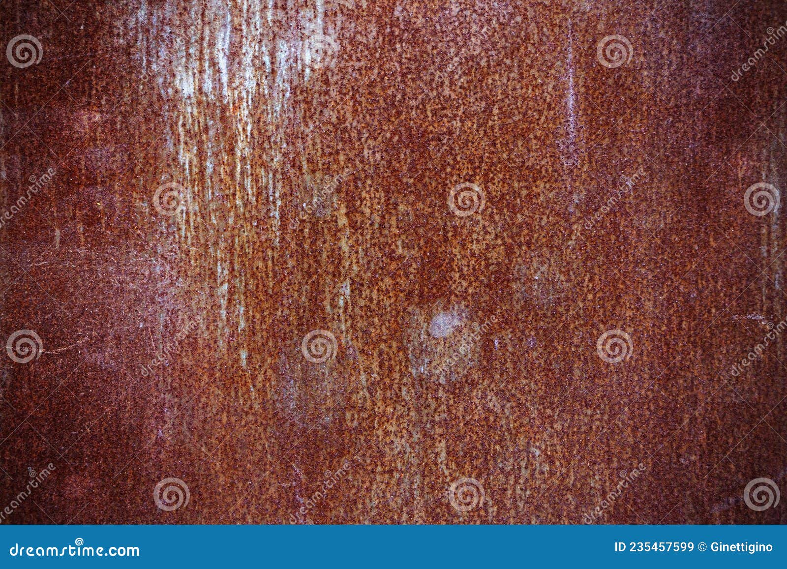 Flat Sheet of Metal Damaged by Rust Stock Image - Image of pattern ...