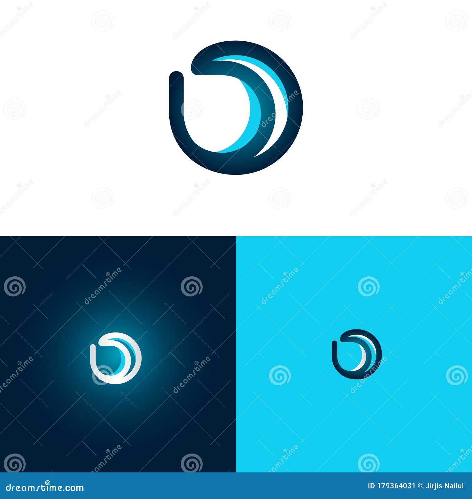Flat and Simple Design Symbol Wave on White Background Stock Vector ...