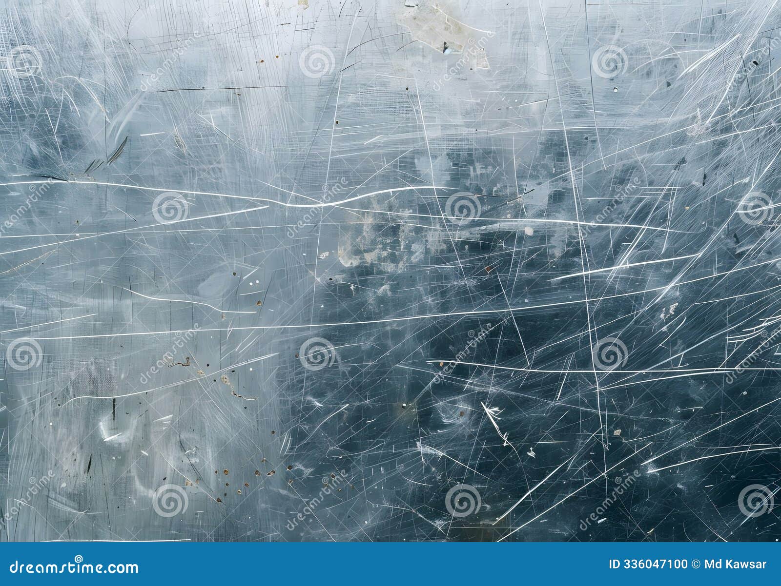 Scratched Grey Metal Texture Background Stock Illustration ...