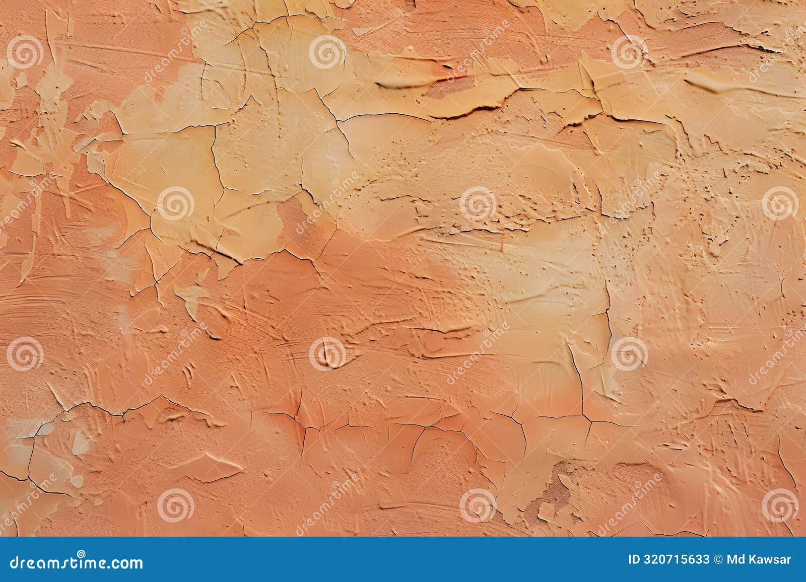 Terracotta Wall Texture with Subtle Color Variations Stock Illustration ...