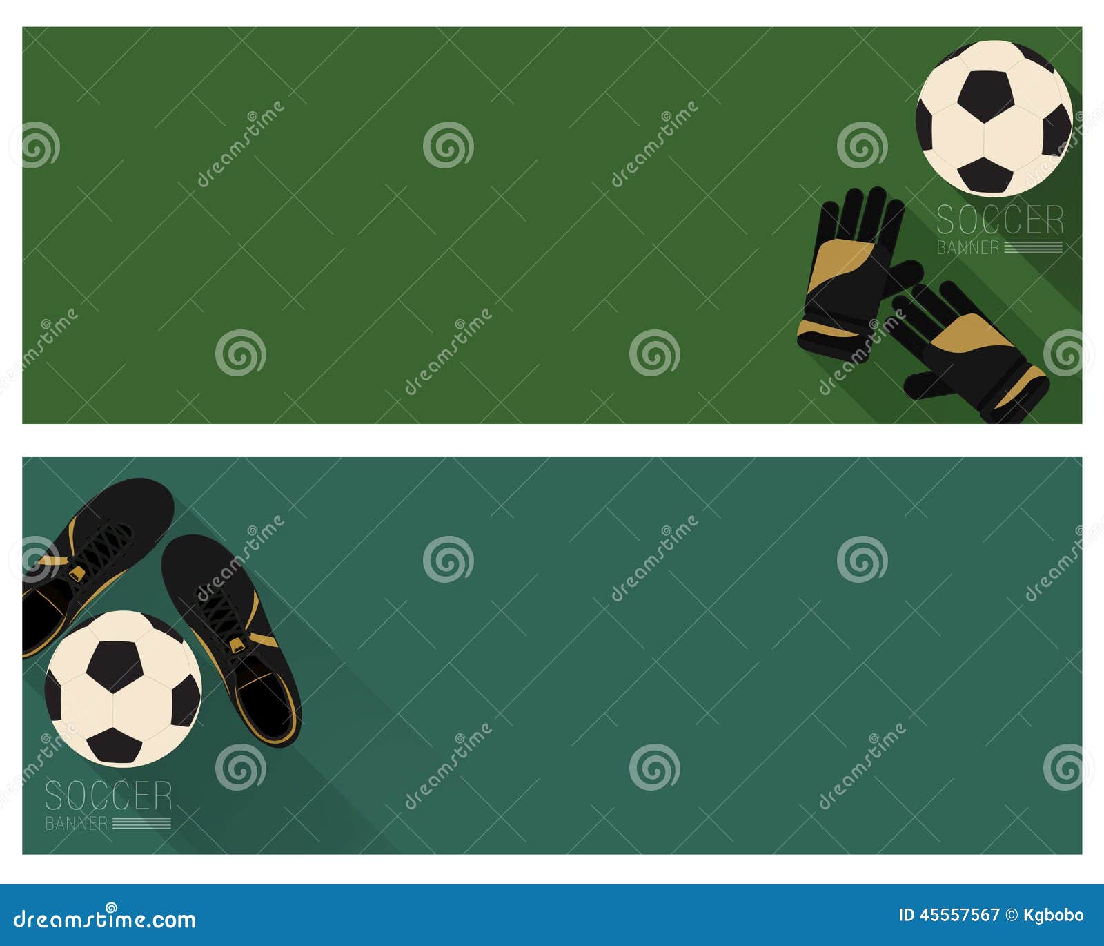 Soccer Banner And Infographics Cartoon Vector | CartoonDealer.com #87502769