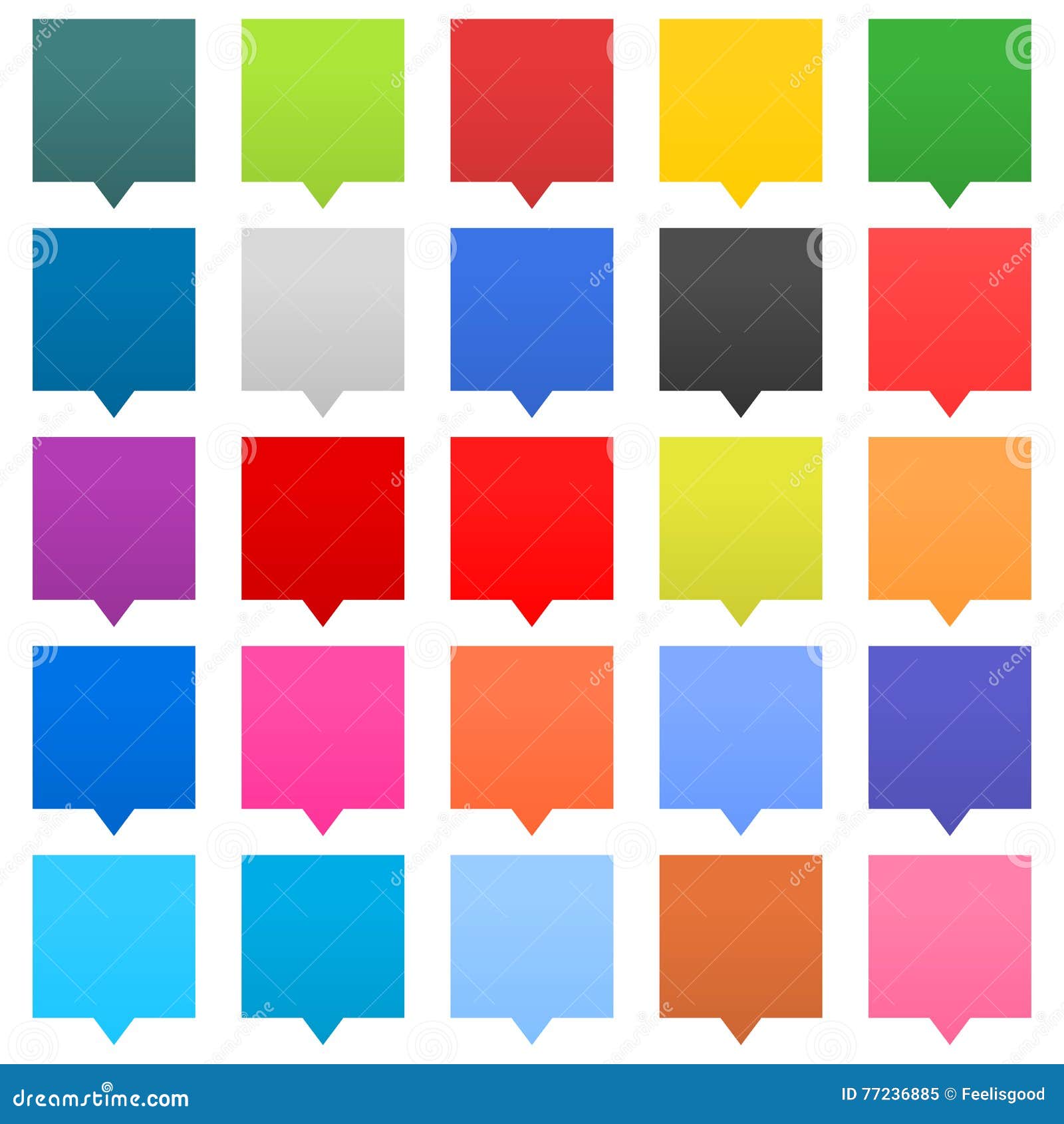 Square Speech Bubble Flat Stock Illustrations – 16,434 Square Speech ...