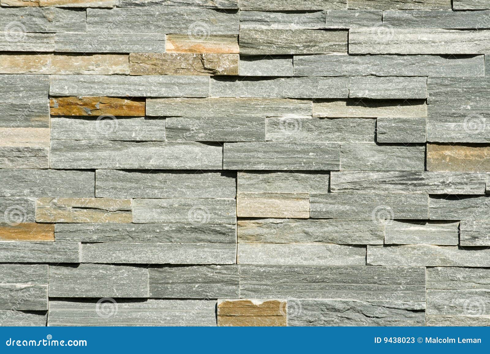 Flat Stacked Stone Wall Background Stock Image - Image of rough, built ...