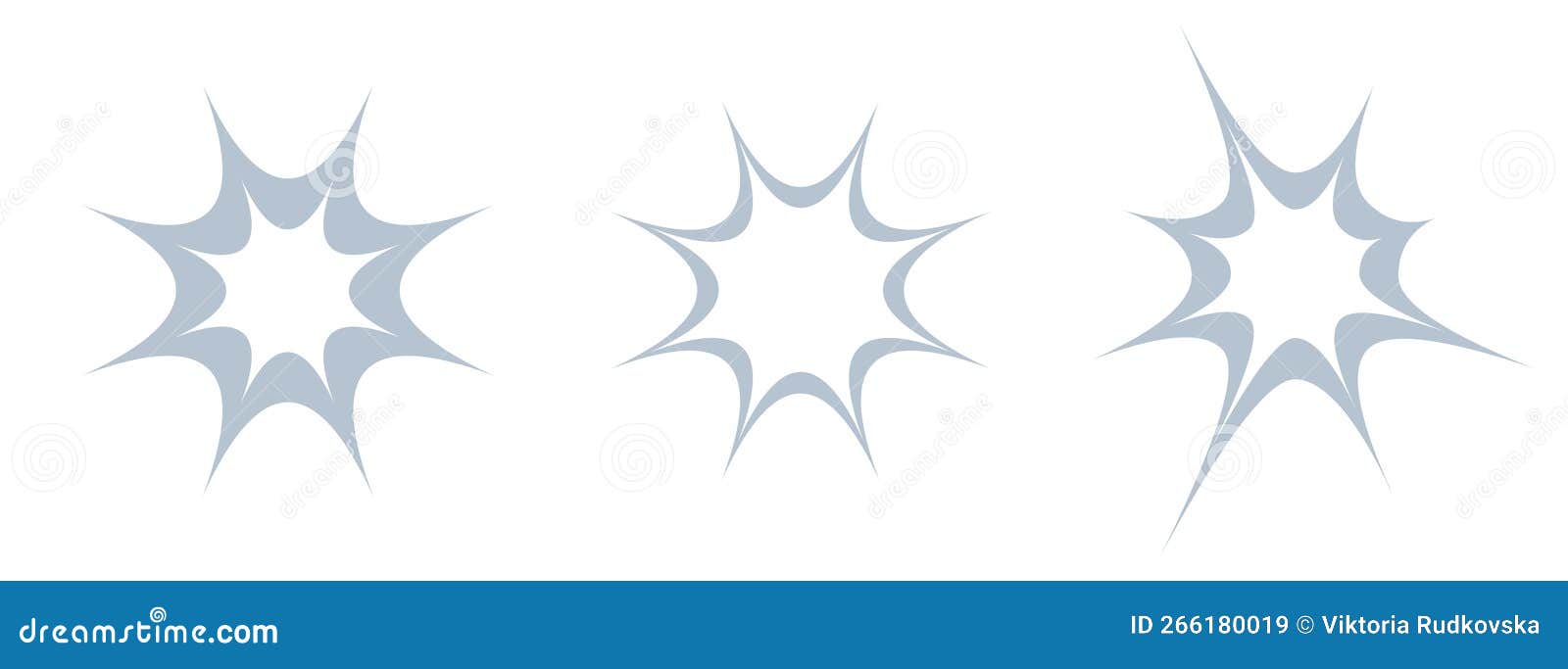 Flat Star Design Element Vector Set Stock Vector - Illustration of bird ...