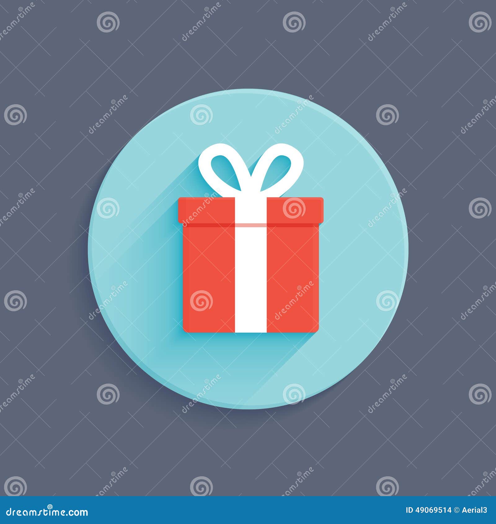 Gift Box Vector Icon Anniversary Gift Box Icon Vector, Gift Box Icon,
