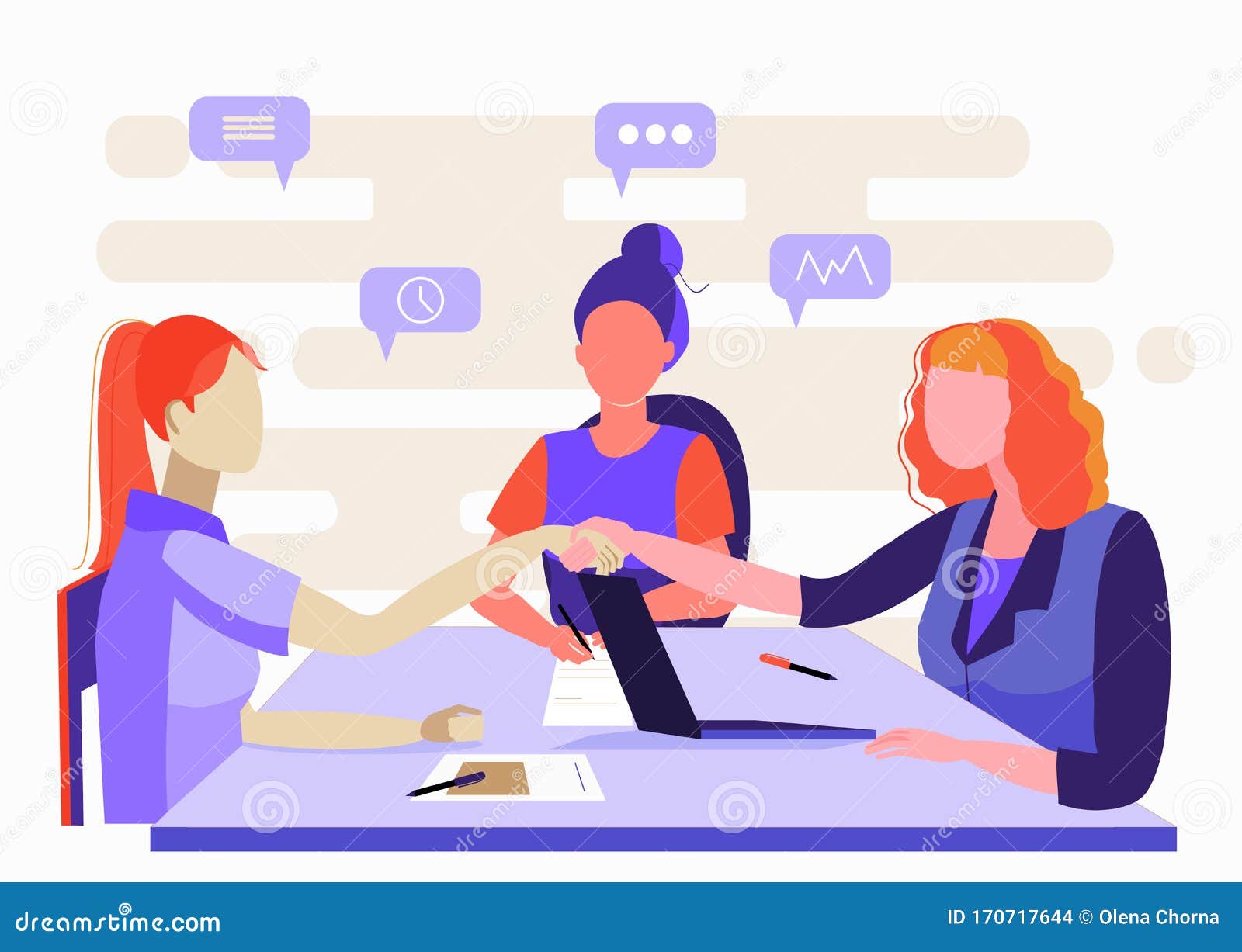 Interview, Office Discussion Line Icon Concept. Interview, Office ... Interview, Office Discussion Line Icon Concept. Interview, Office ...