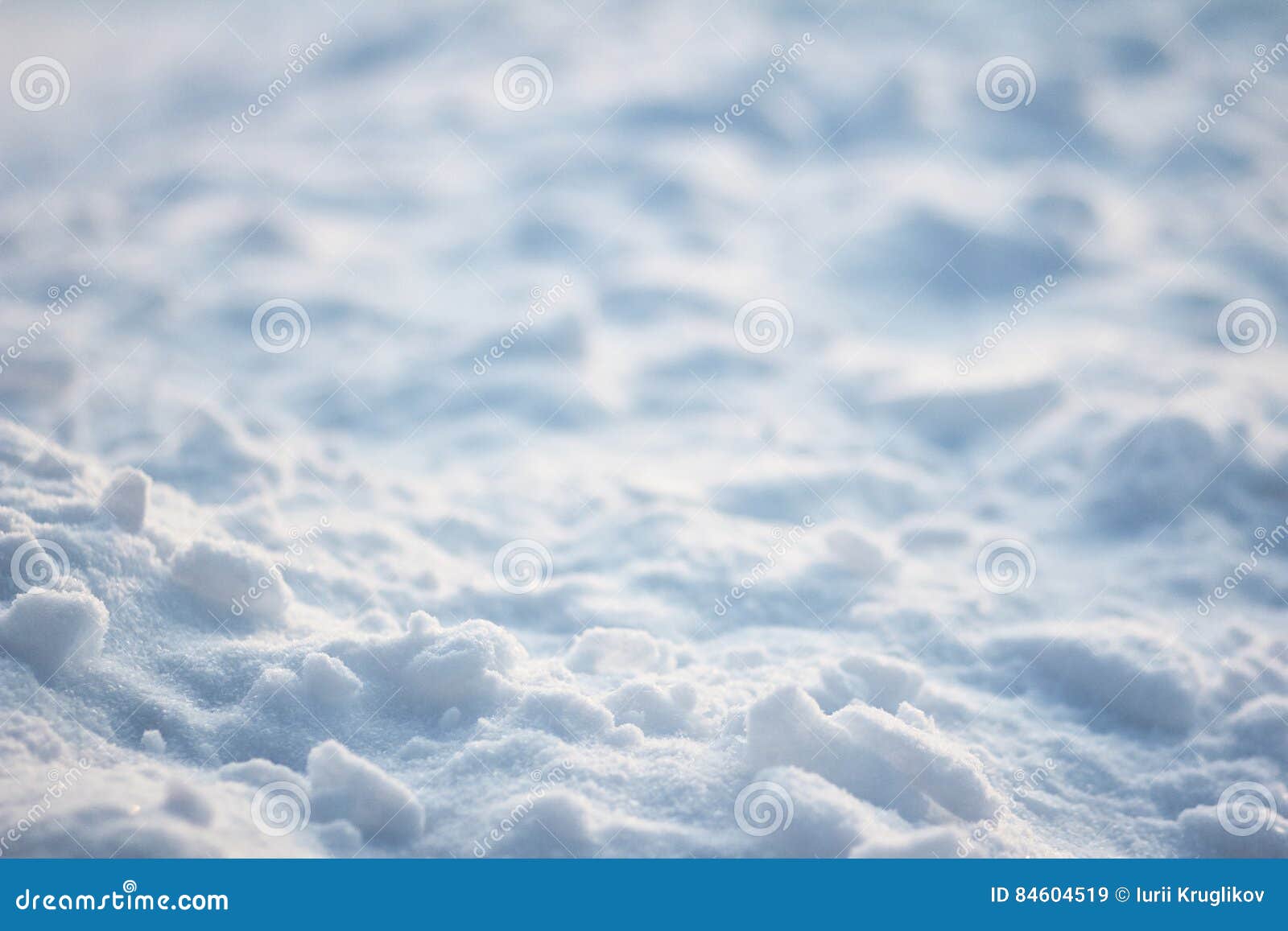 Flat Surface Ice Crust. Texture of Light and Shadows on Snow Field ...