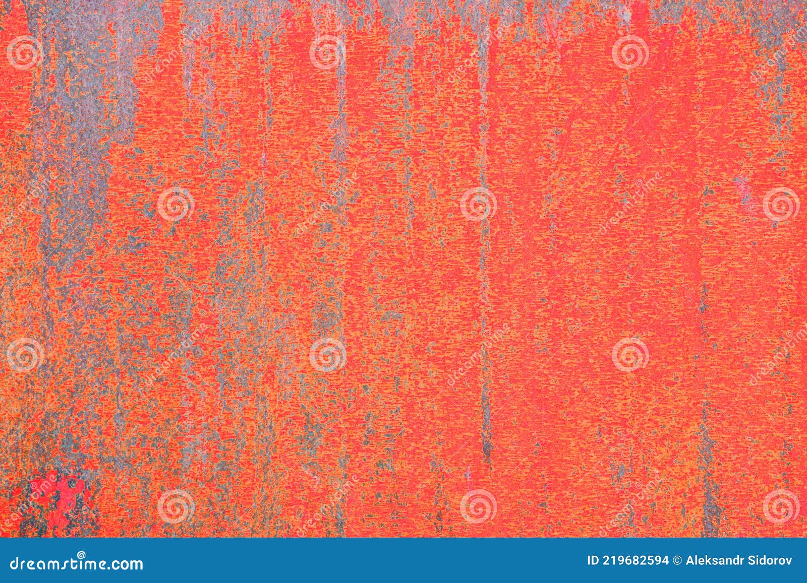 Flat Surface of Rusty Steel Structure, Rust Layer, Changed Color ...