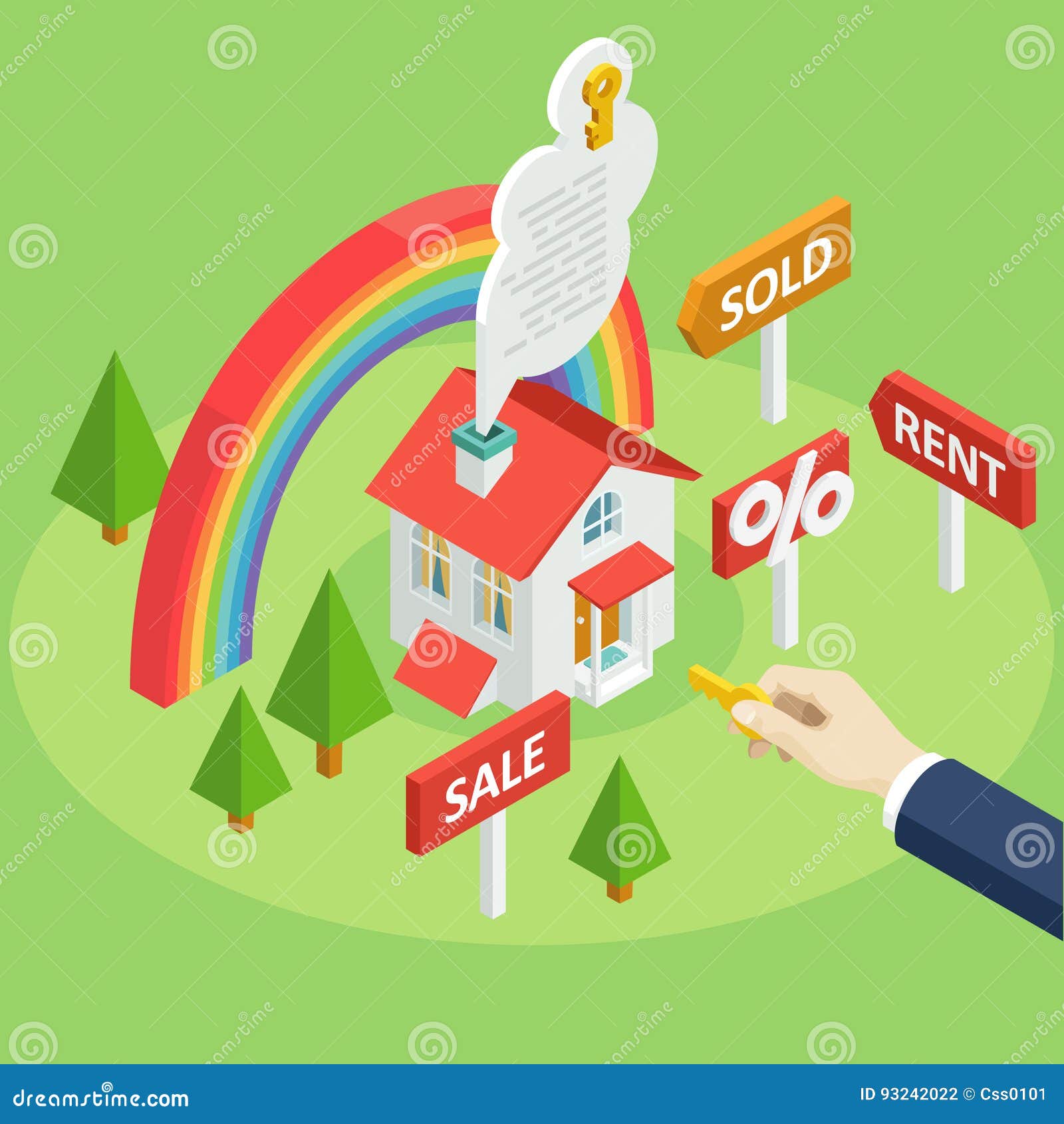 Flat Symbols for Ad about Rent, Buy or Sell a Home Stock Vector ... Flat Symbols for Ad about Rent, Buy or Sell a Home Stock Vector ...