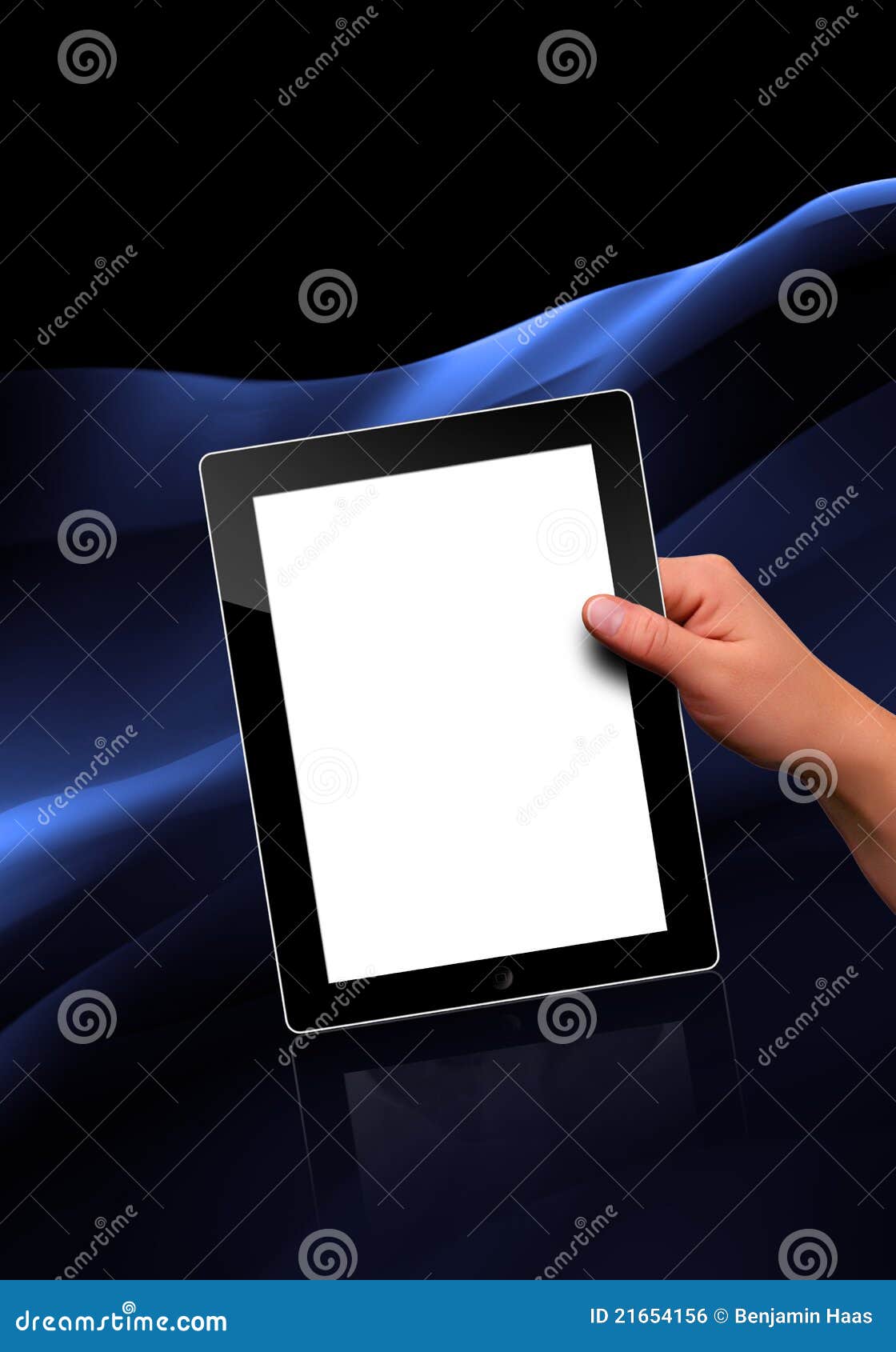 Flat tablet pc stock photo. Image of mobility, computer - 21654156