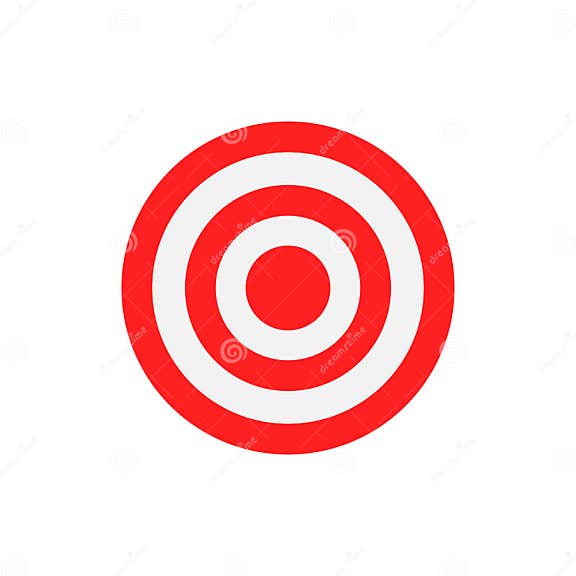 Target stock vector. Illustration of advantage, flat - 103176000