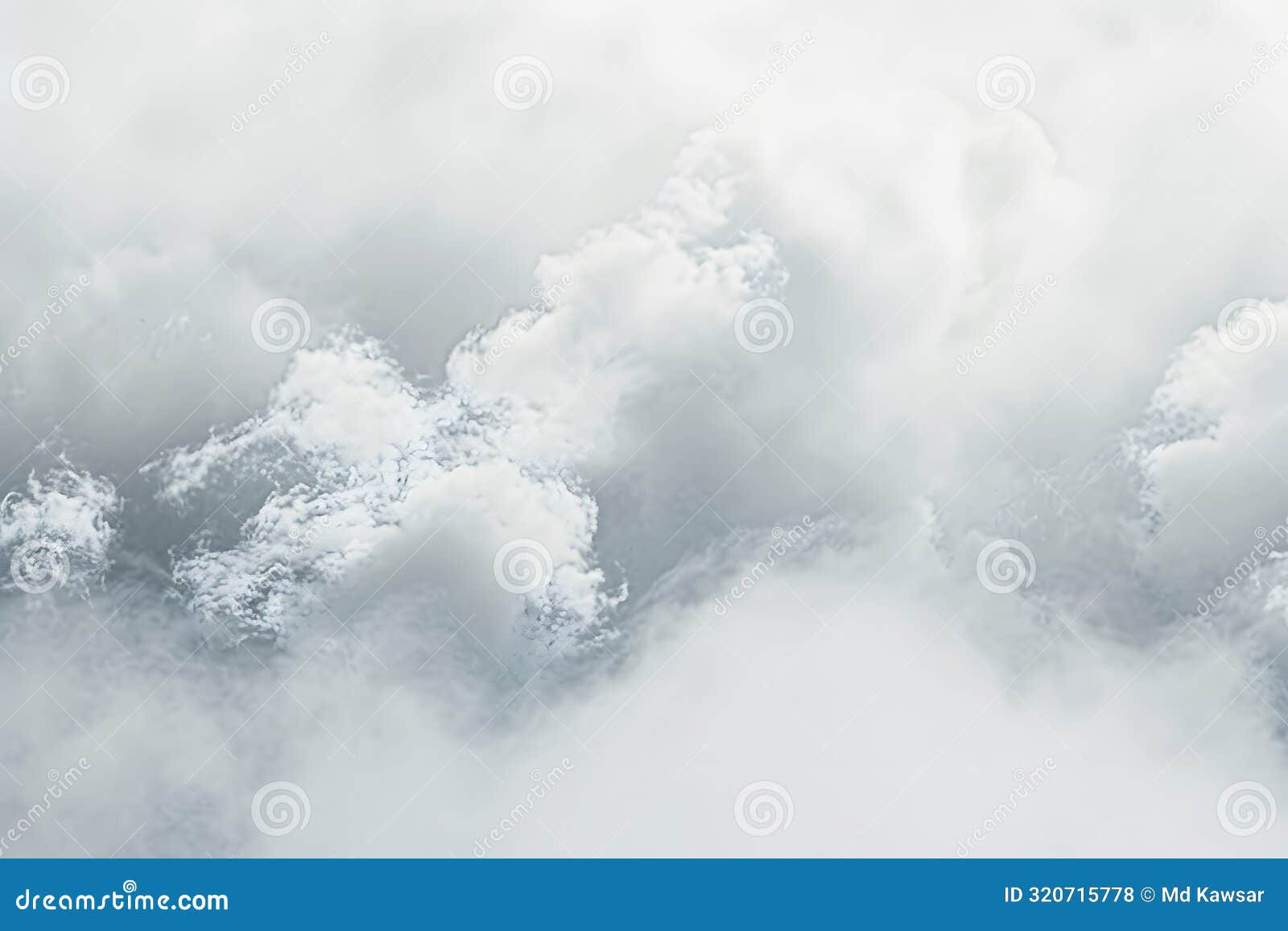 Ethereal White Cloud Texture Background Stock Illustration ...