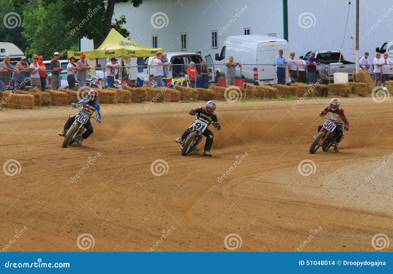 Flat Track motorcycle race editorial stock image. Image of extreme ...