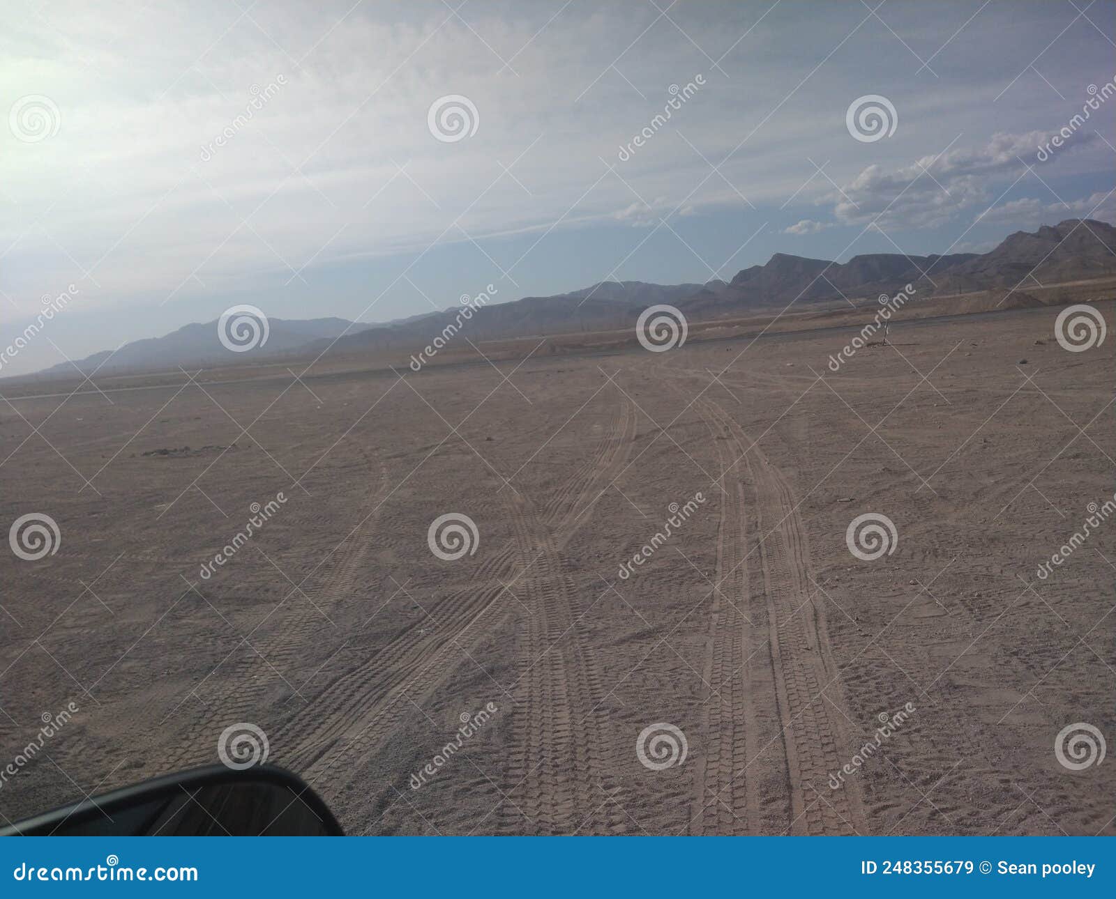 Flat track rock hot stock image. Image of desert, track - 248355679