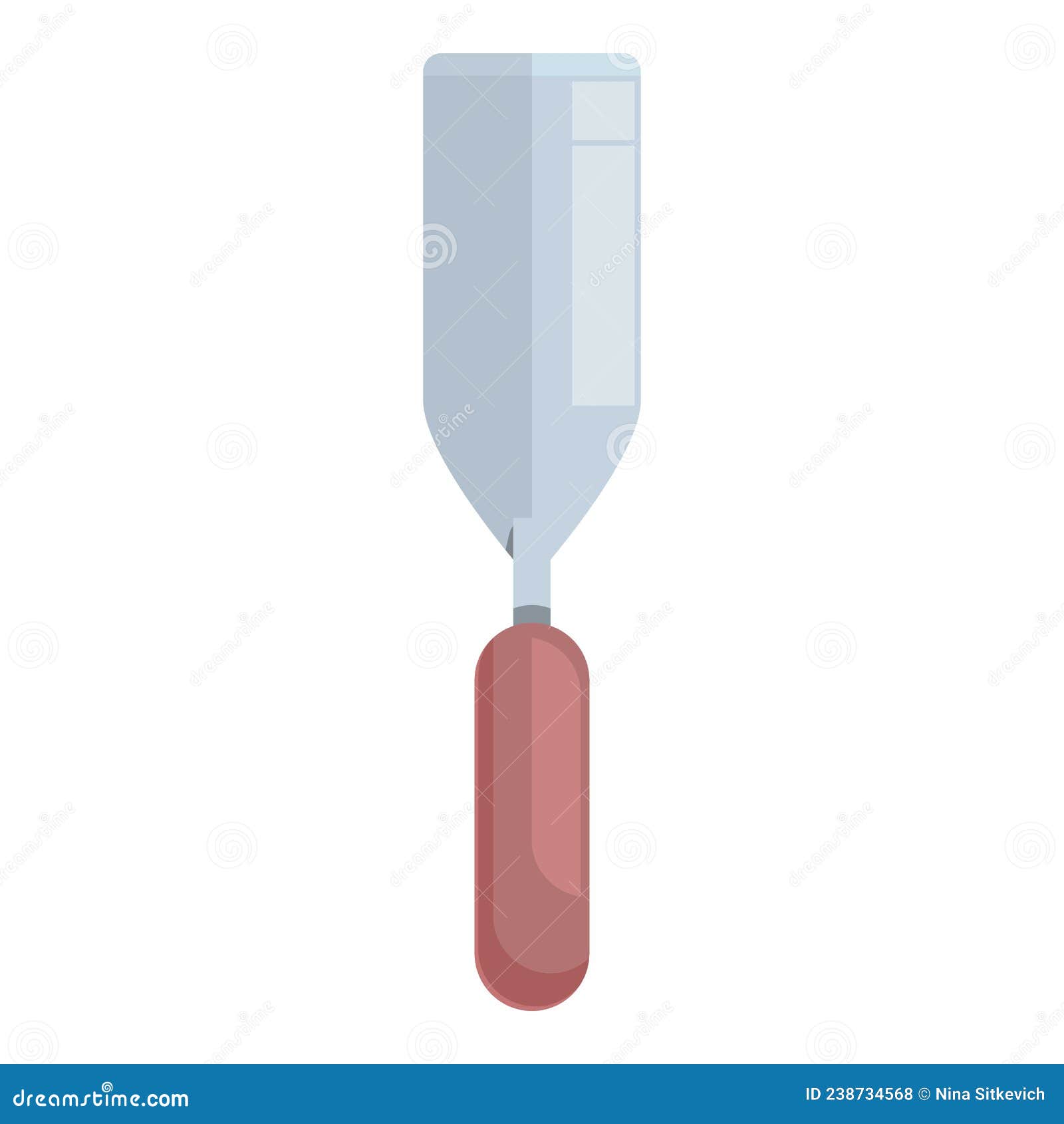 Flat Trowel Icon Cartoon Vector. Mortar Cement Stock Vector ... Flat Trowel Icon Cartoon Vector. Mortar Cement Stock Vector ...