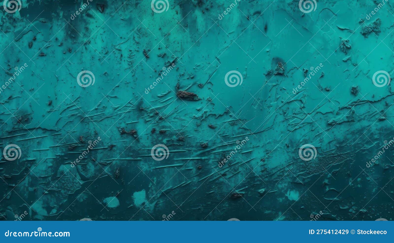 Flat Turquoise Texture Background Stock Illustration - Illustration of ...