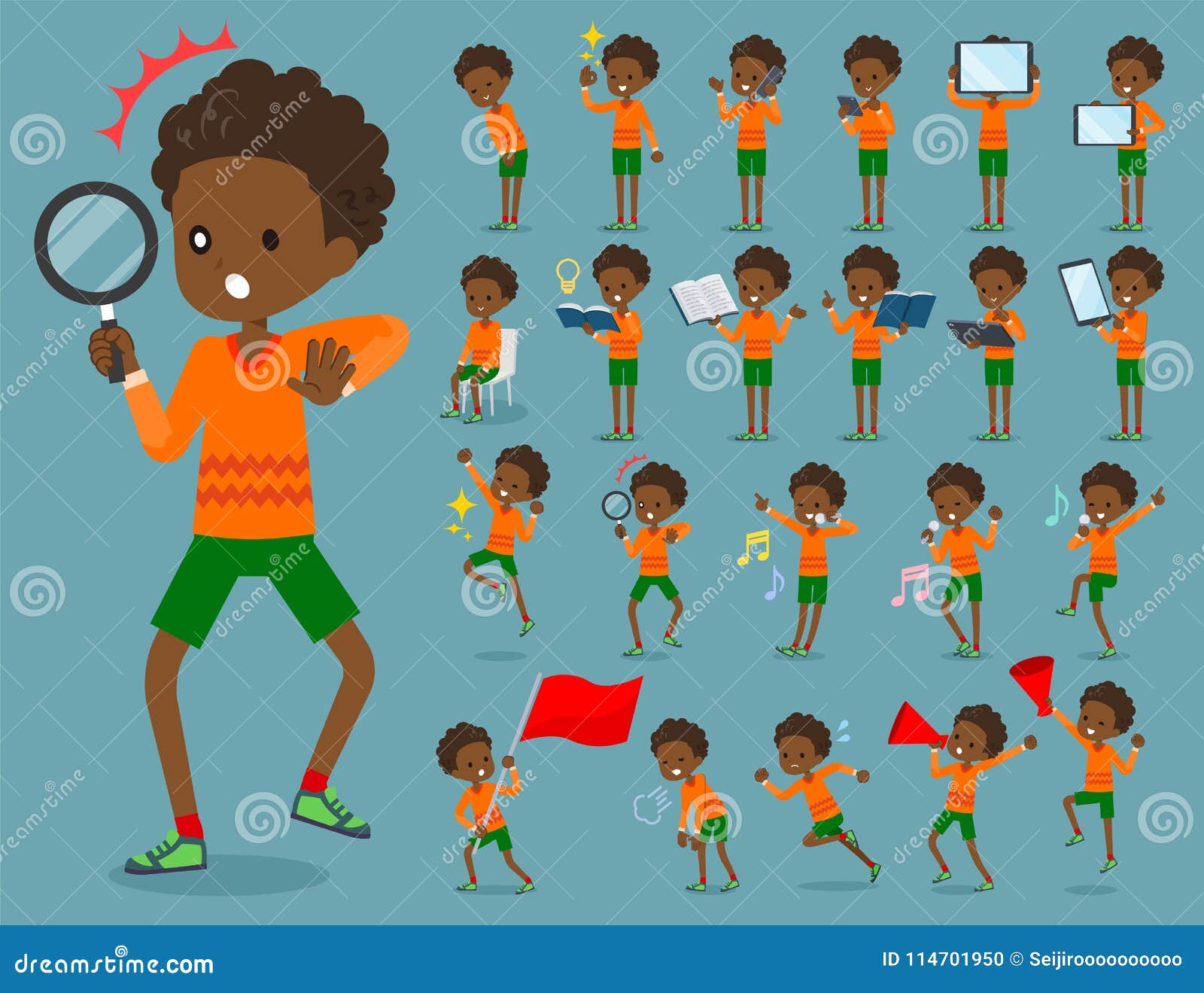 Perm Hair Icon Color Illustration | CartoonDealer.com #338892036