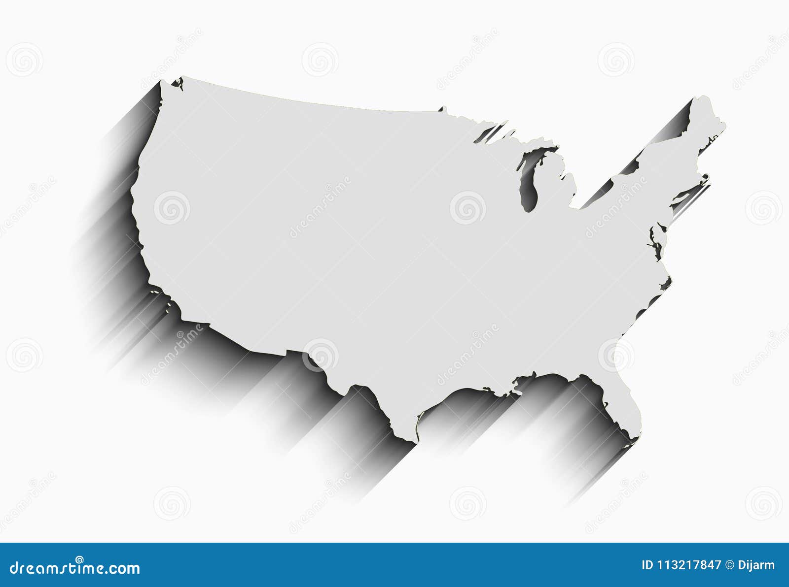 Flat Usa Map. Abstract Vector Background for Wallpaper, Banner. Design ...