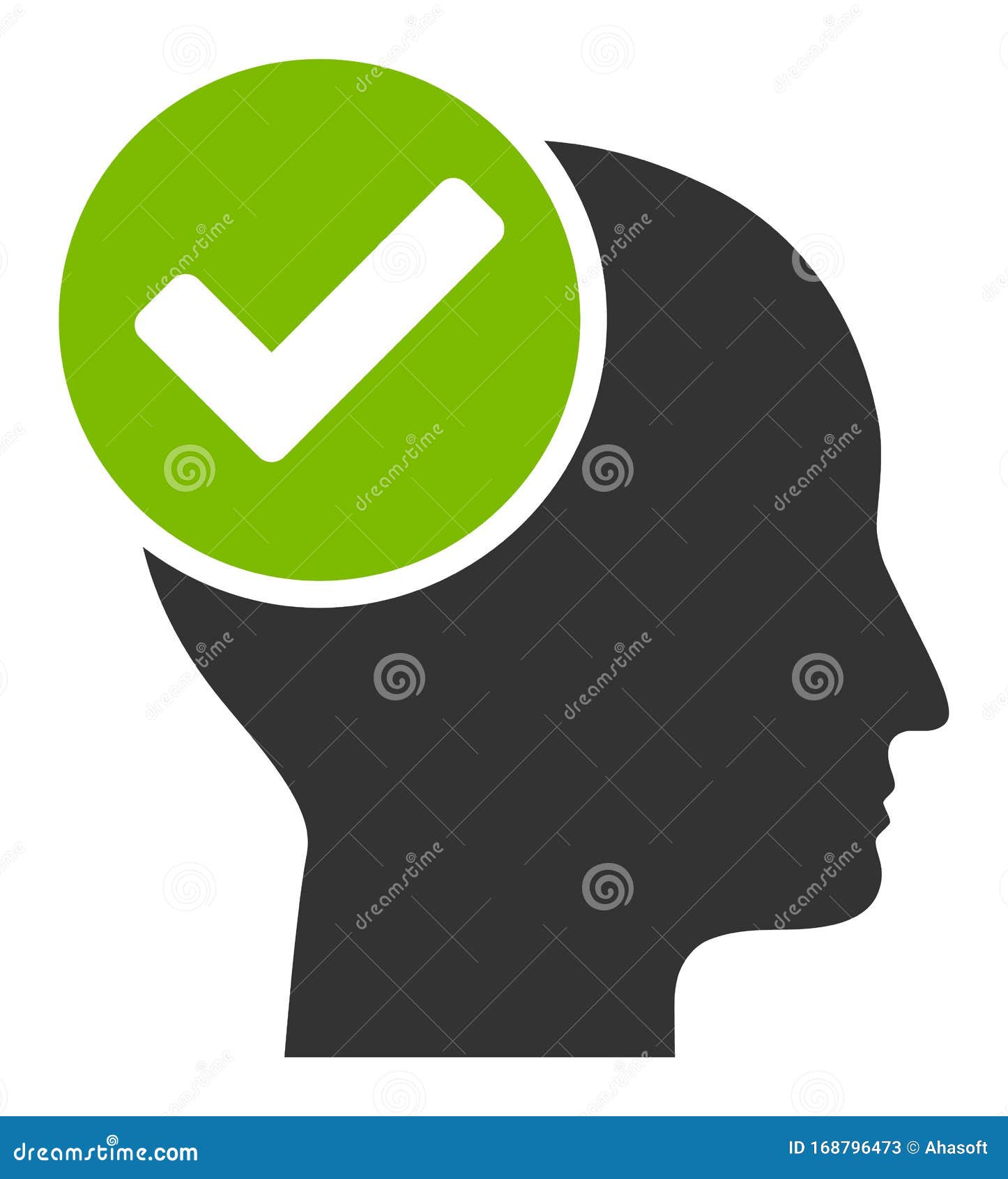 Flat Vector Advised Icon stock illustration. Illustration of idea ...