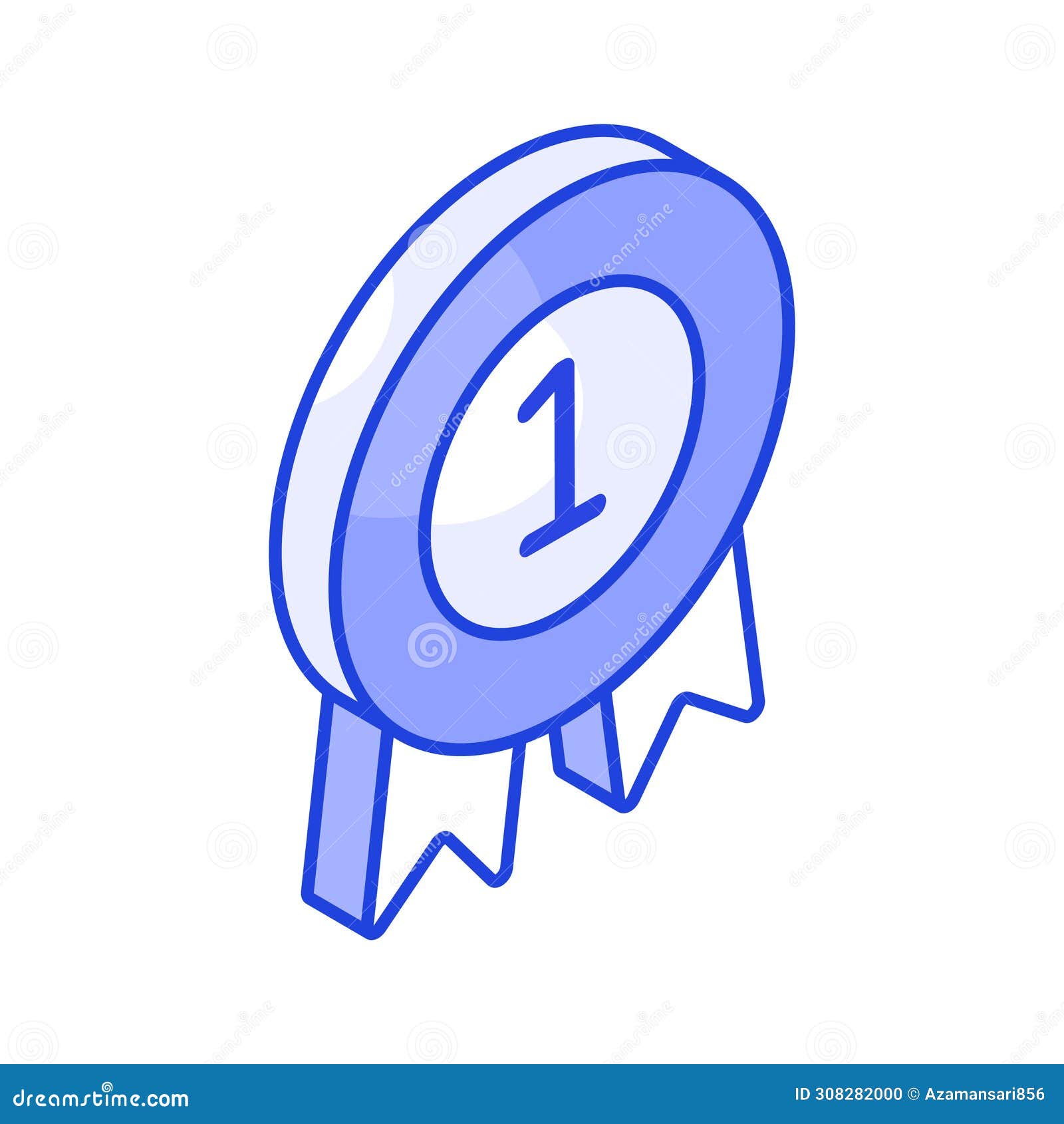 Flat Vector of Badge, Modern Icon of Quality Badge in Editable Style ...