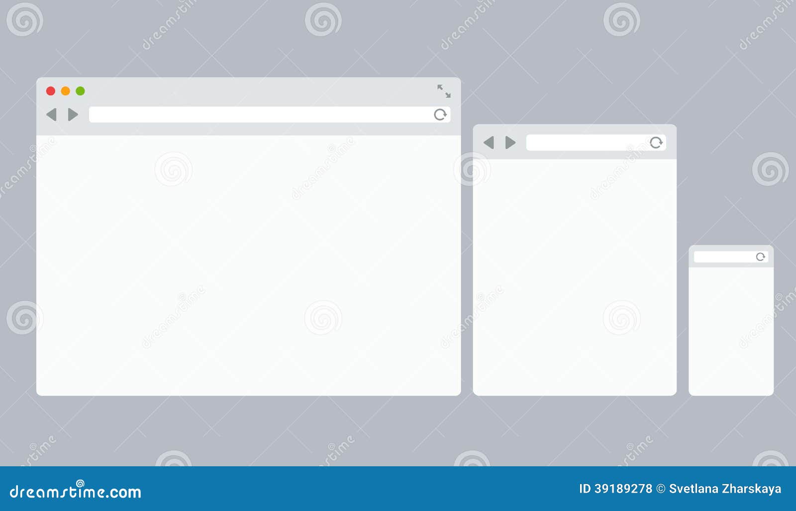 Browser Templates Stock Illustrations – 620 Browser Templates Stock ...