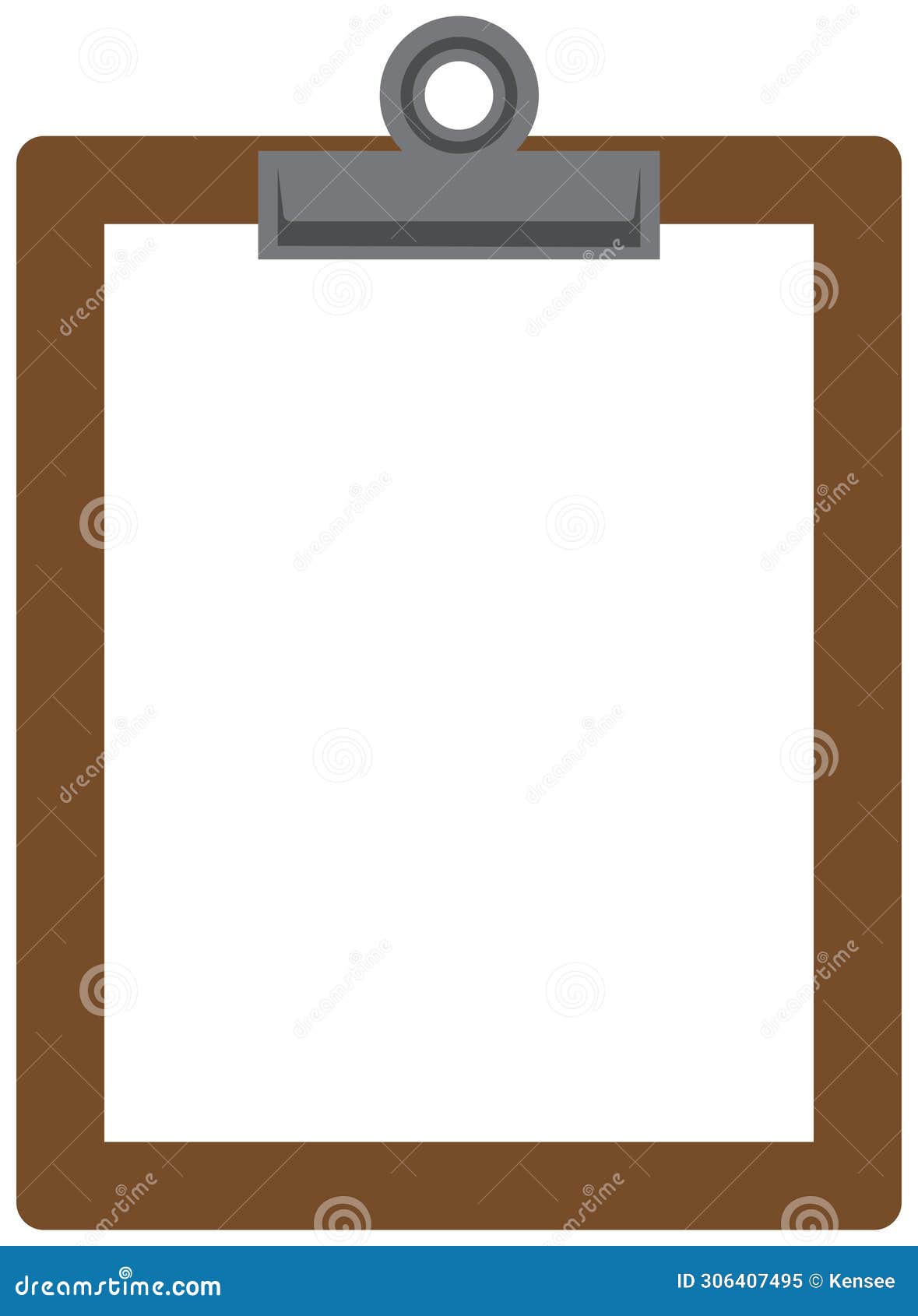 Cartoon Clipboard Medical Report Clinic Vector Illustration ...