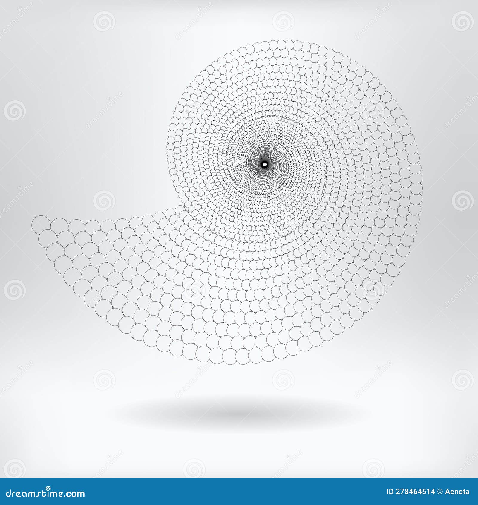 Flat Vector Computer Generated Annular Helix Fractal Generative Art ... Flat Vector Computer Generated Annular Helix Fractal Generative Art ...