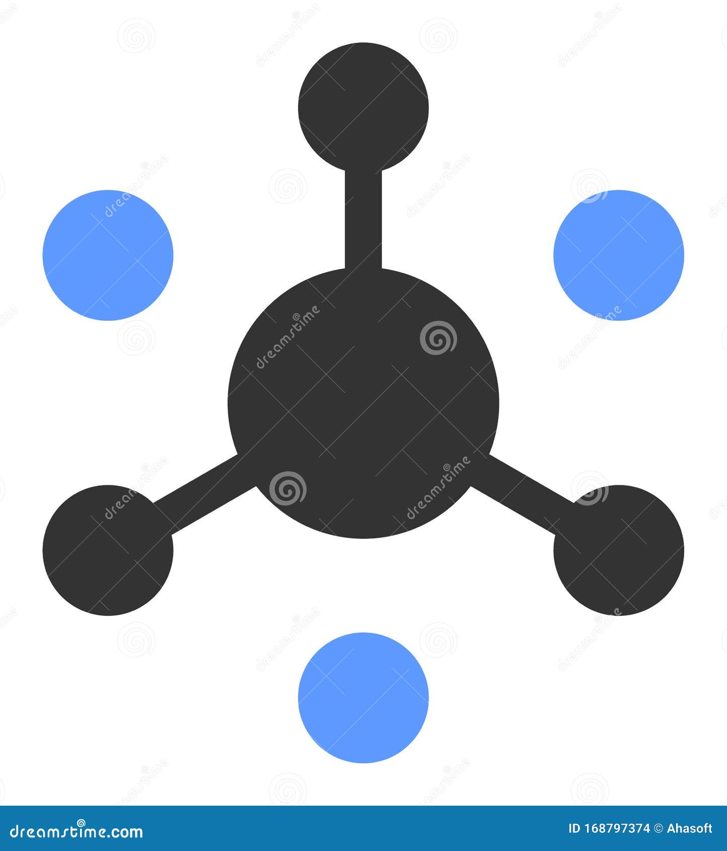 Flat Vector Data Network Icon Stock Illustration - Illustration of ...