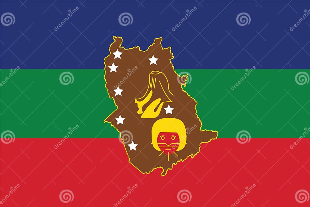 Flag of Amazonas State stock vector. Illustration of capital - 200191737