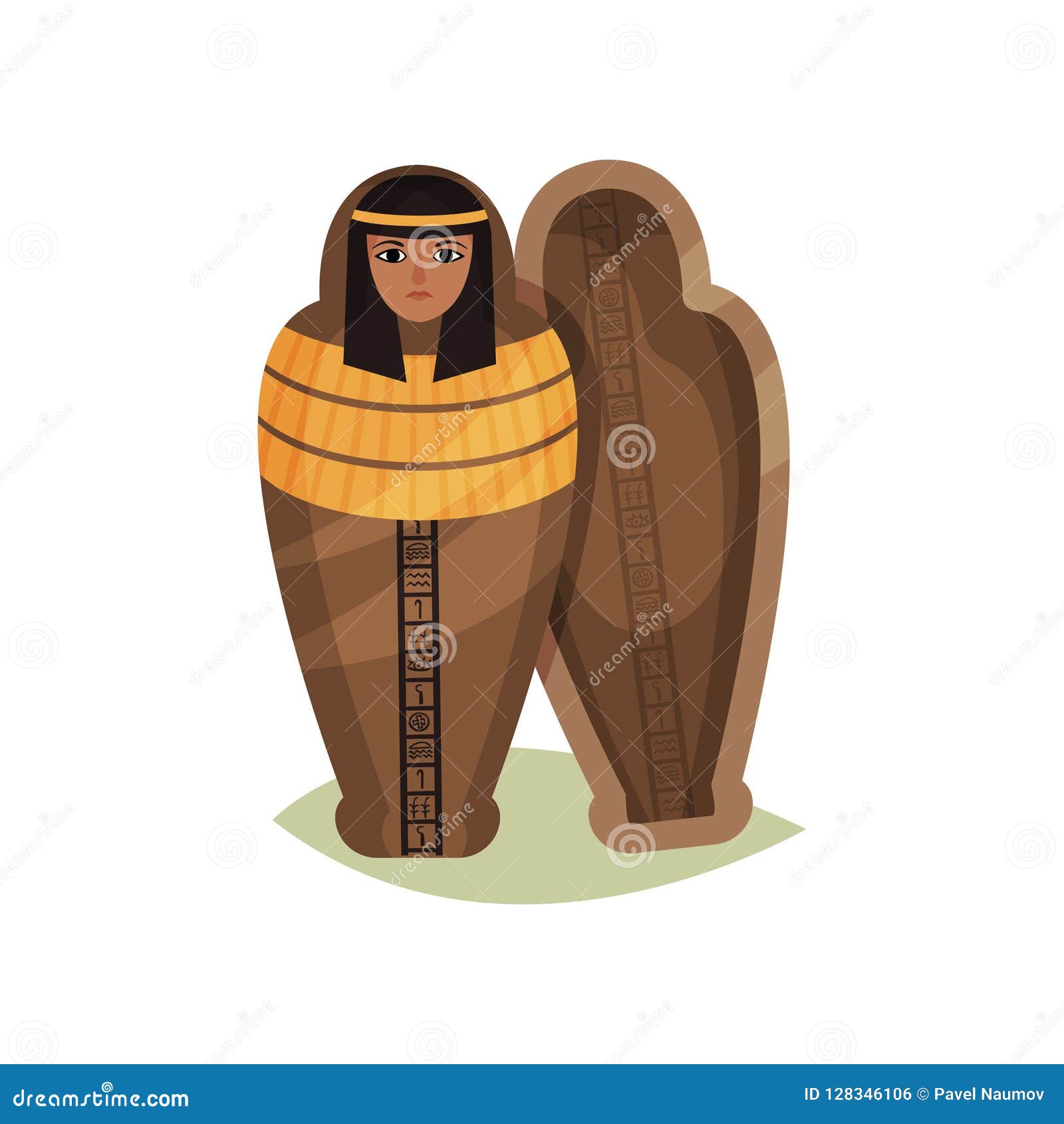 Egyptian Mummies Clipart