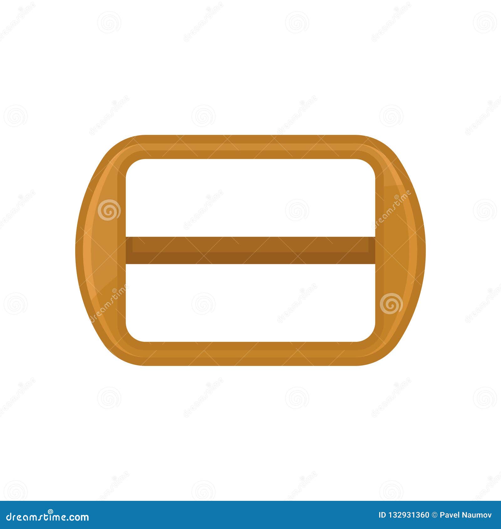 Buckle, Rectangular Anglo-Saxon, Vintage Engraving Vector Illustration ...