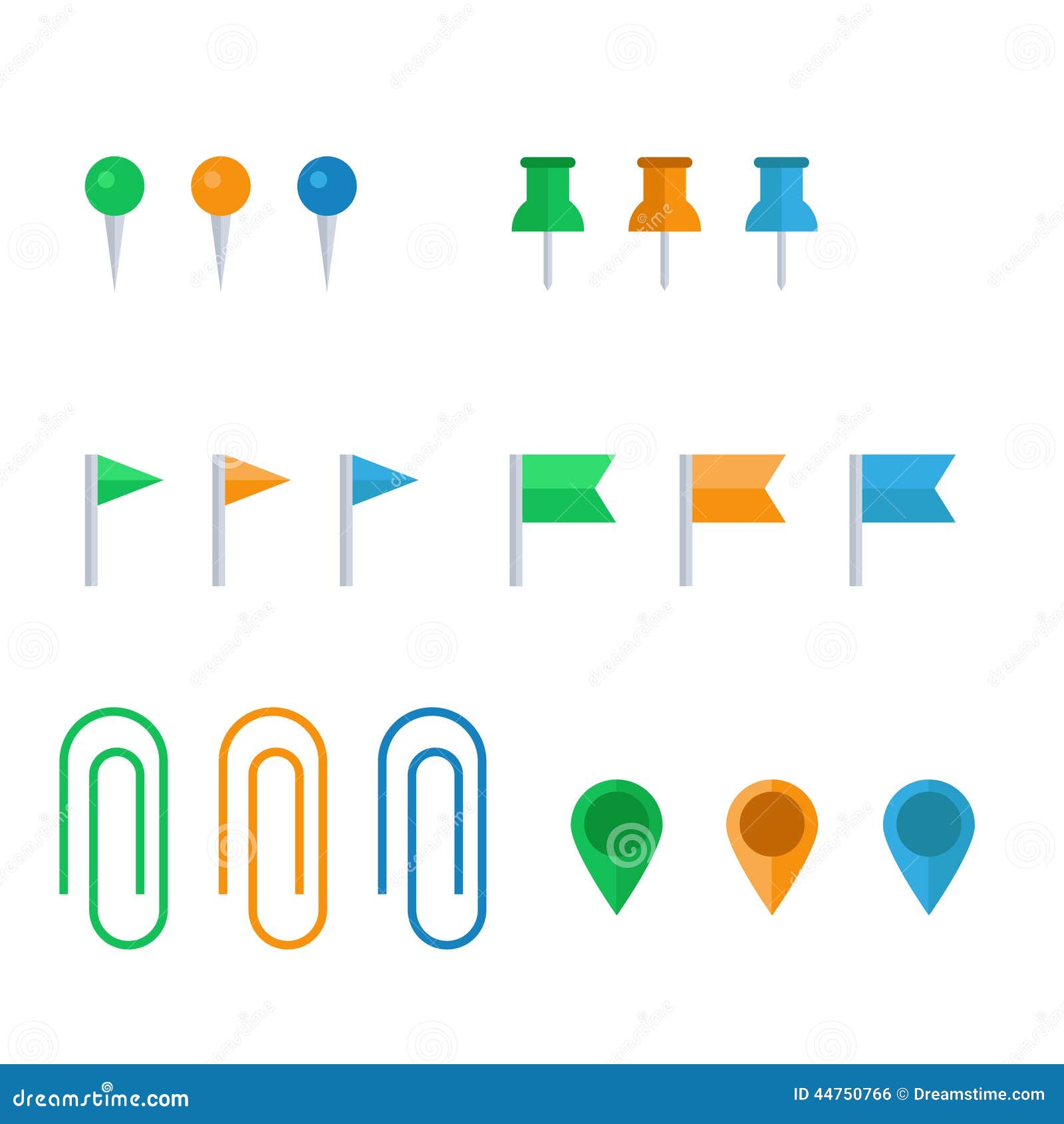 Flat Map Pins Sign Black Location Icon With Shadow Vector Illustration ...