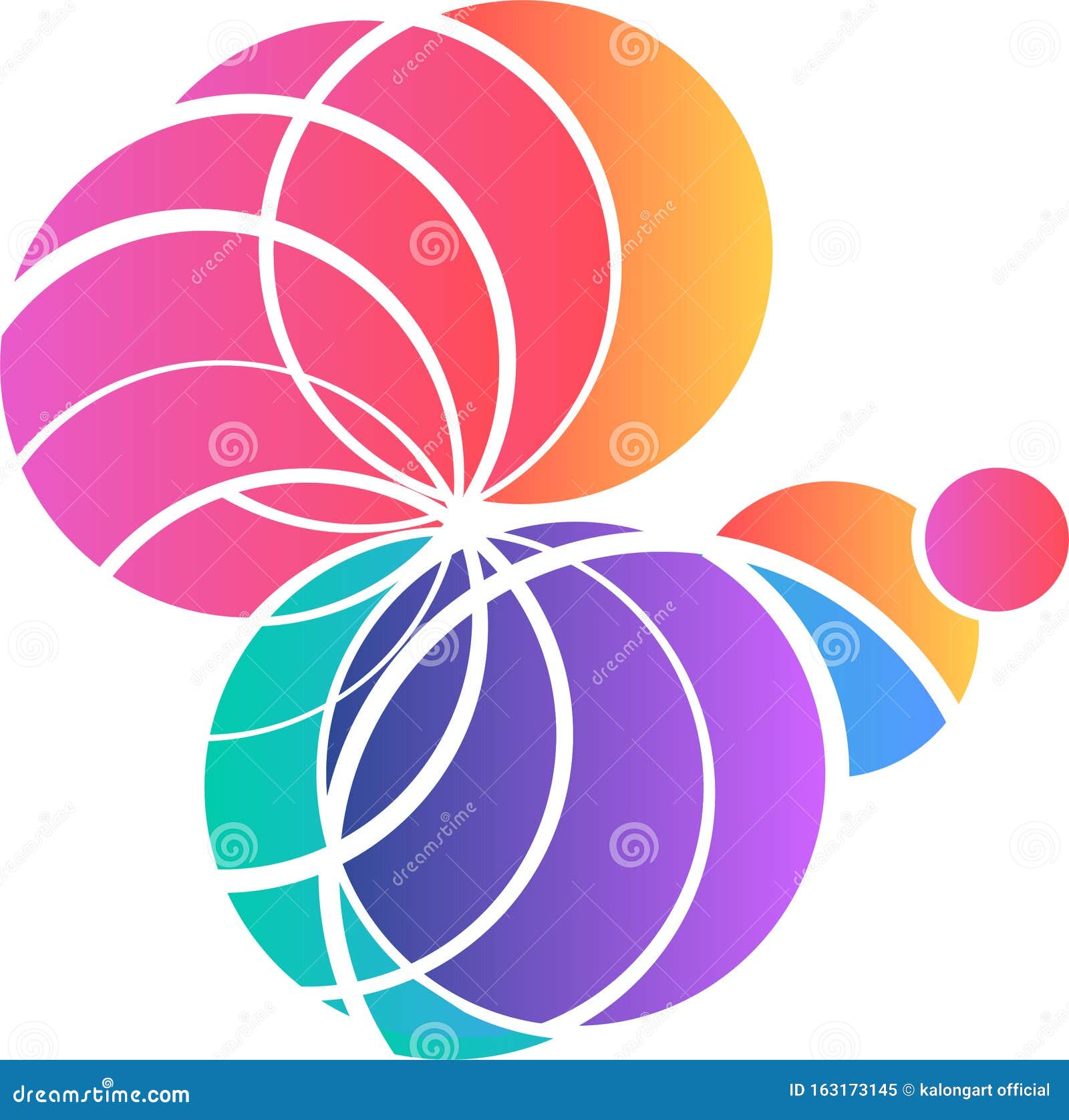 Abstract Logo Design Editable Vector Stock Vector - Illustration of ...