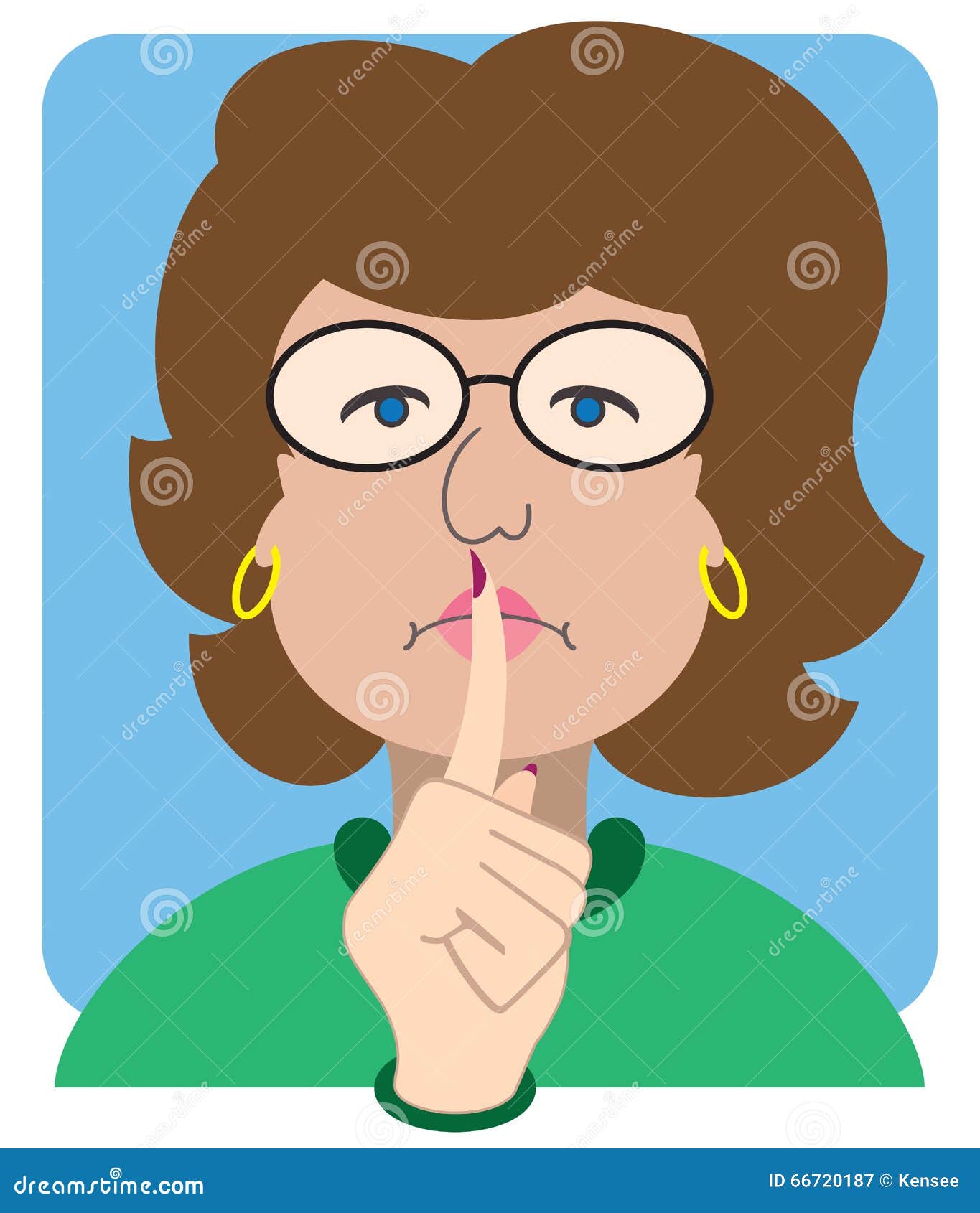 Flat Vector Librarian stock vector. Illustration of exhortation - 66720187