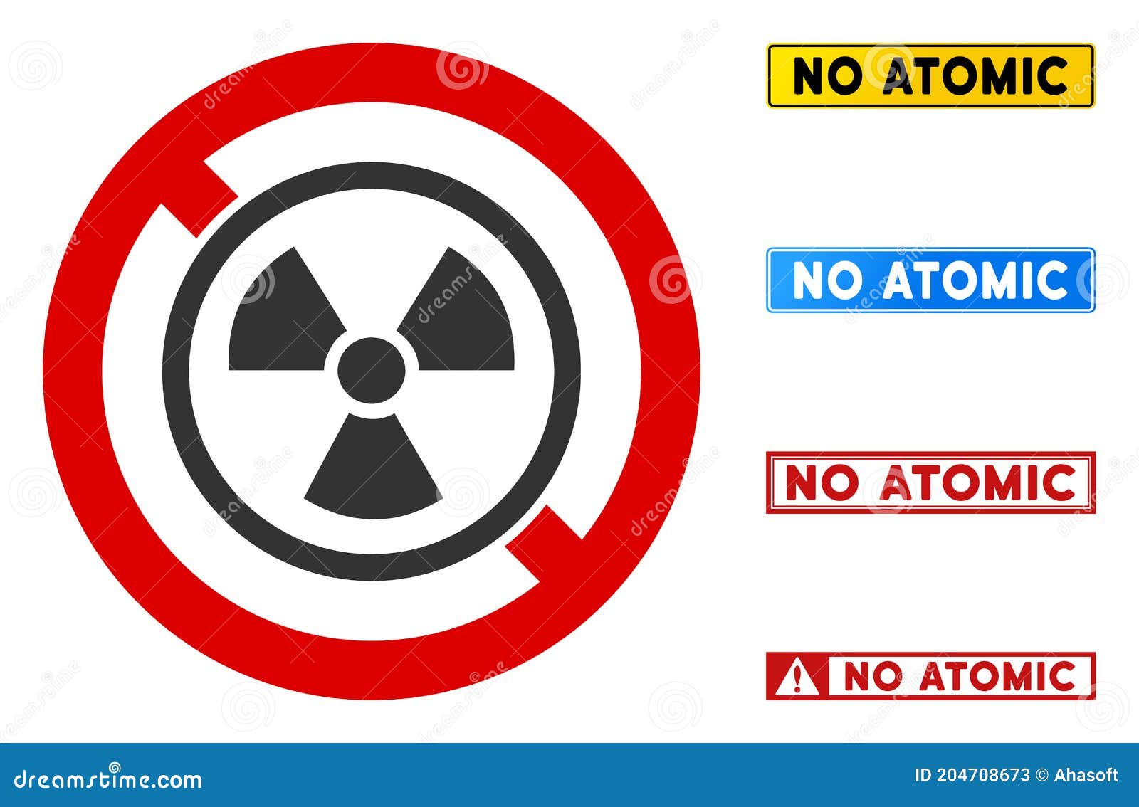Atomic Sign Atom Structure Halo Royalty-Free Stock Photography ...