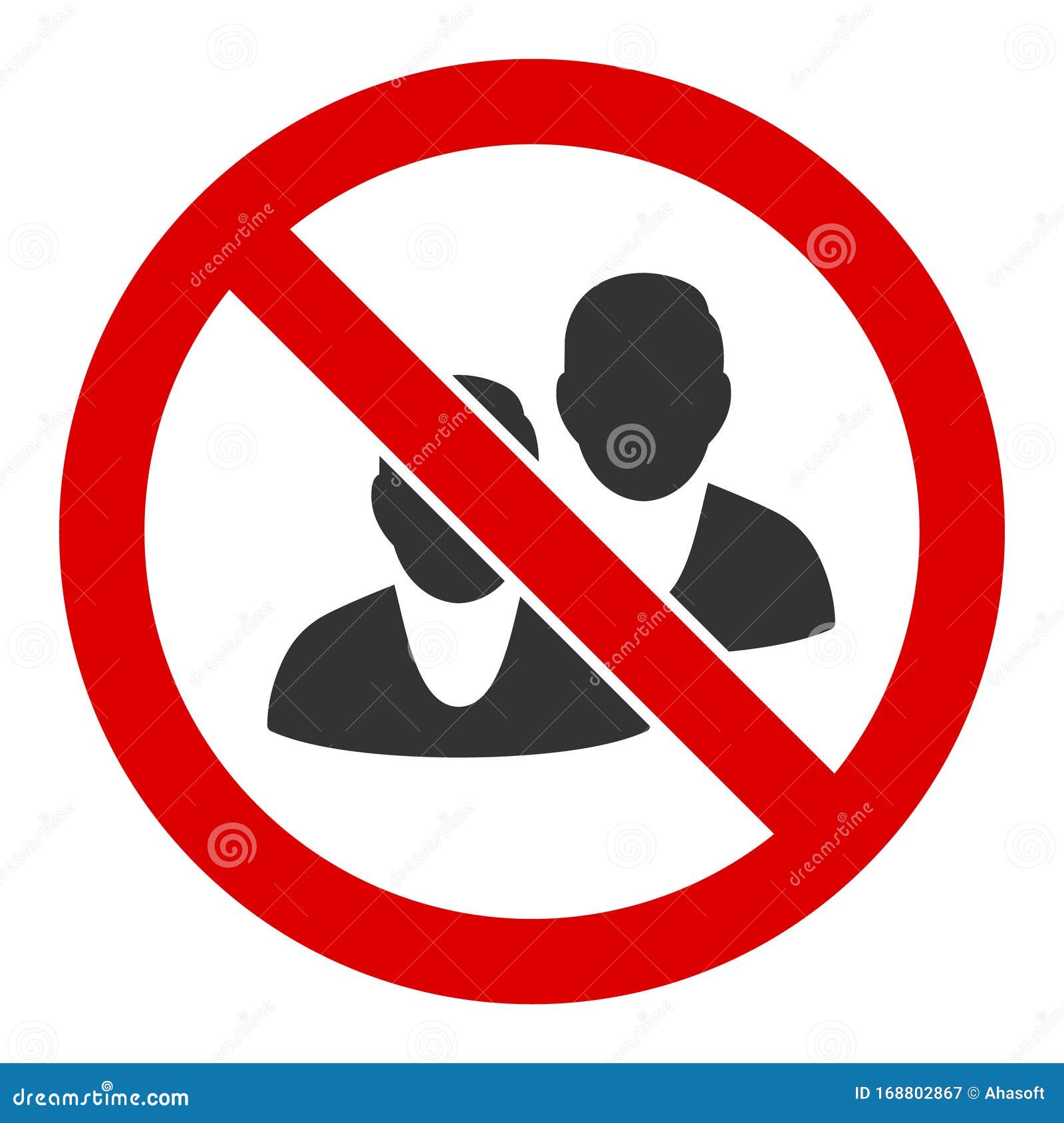 Flat Vector No People Icon stock illustration. Illustration of members ...