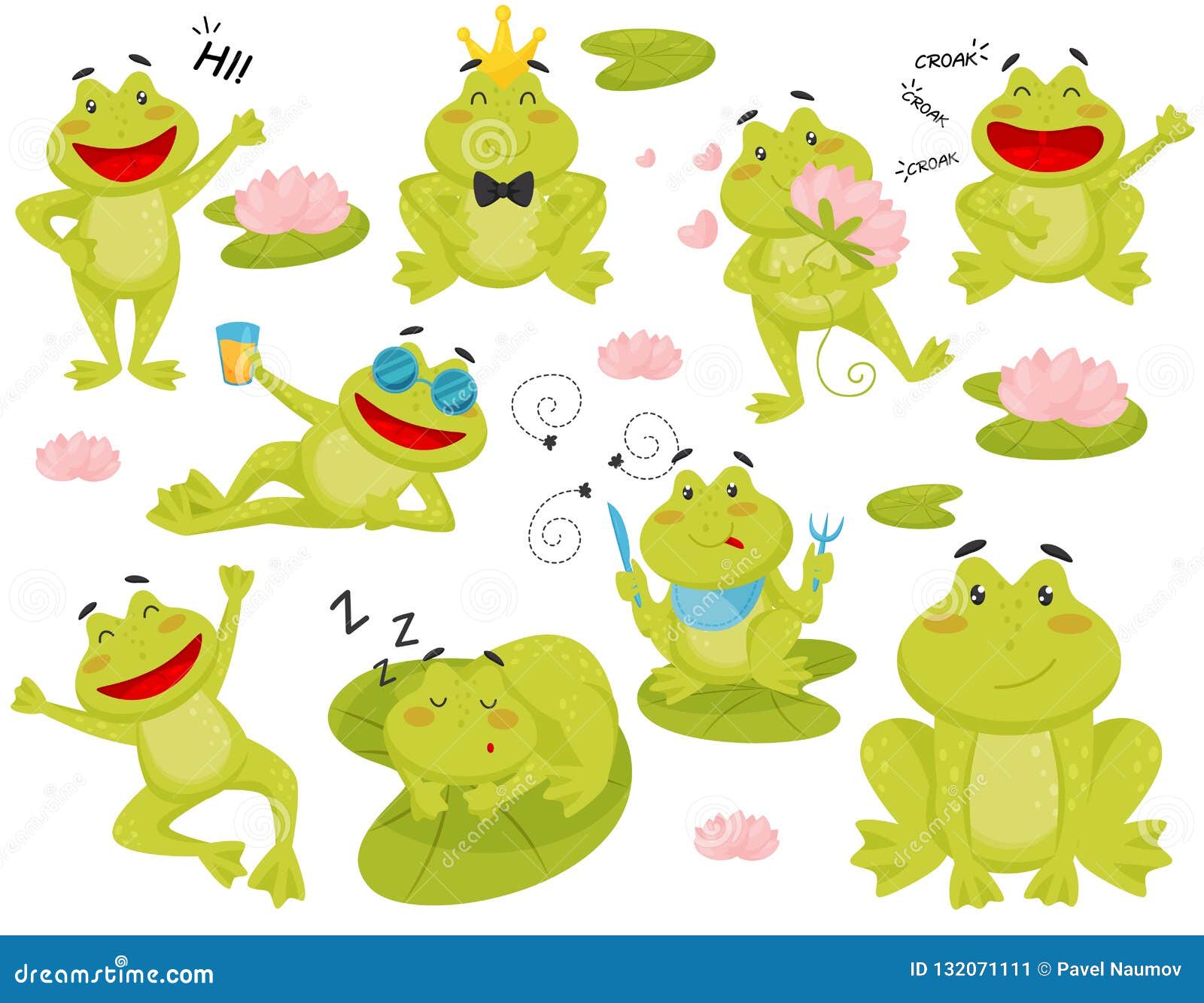 The Green Toad . Cartoon | CartoonDealer.com #28496571