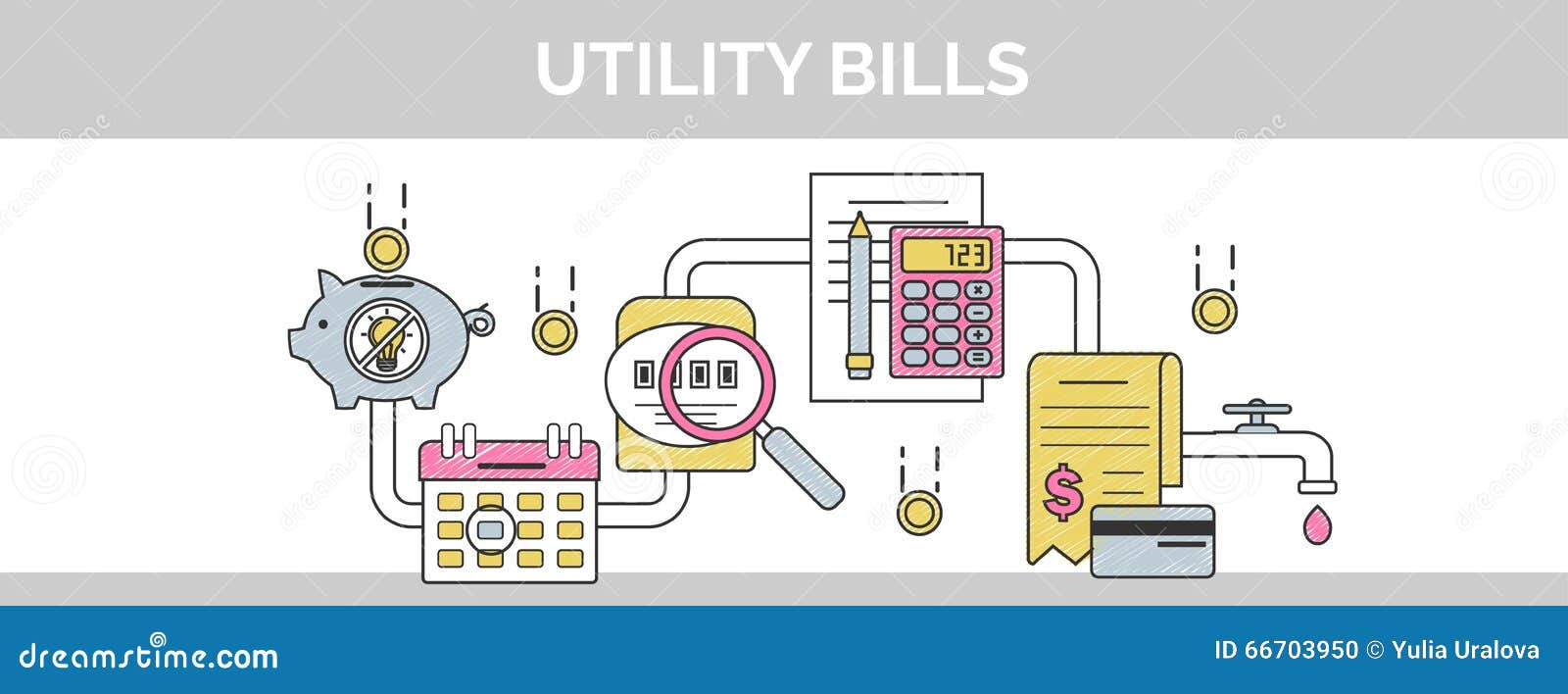 Banner Utility Stock Illustrations – 1,485 Banner Utility Stock ...