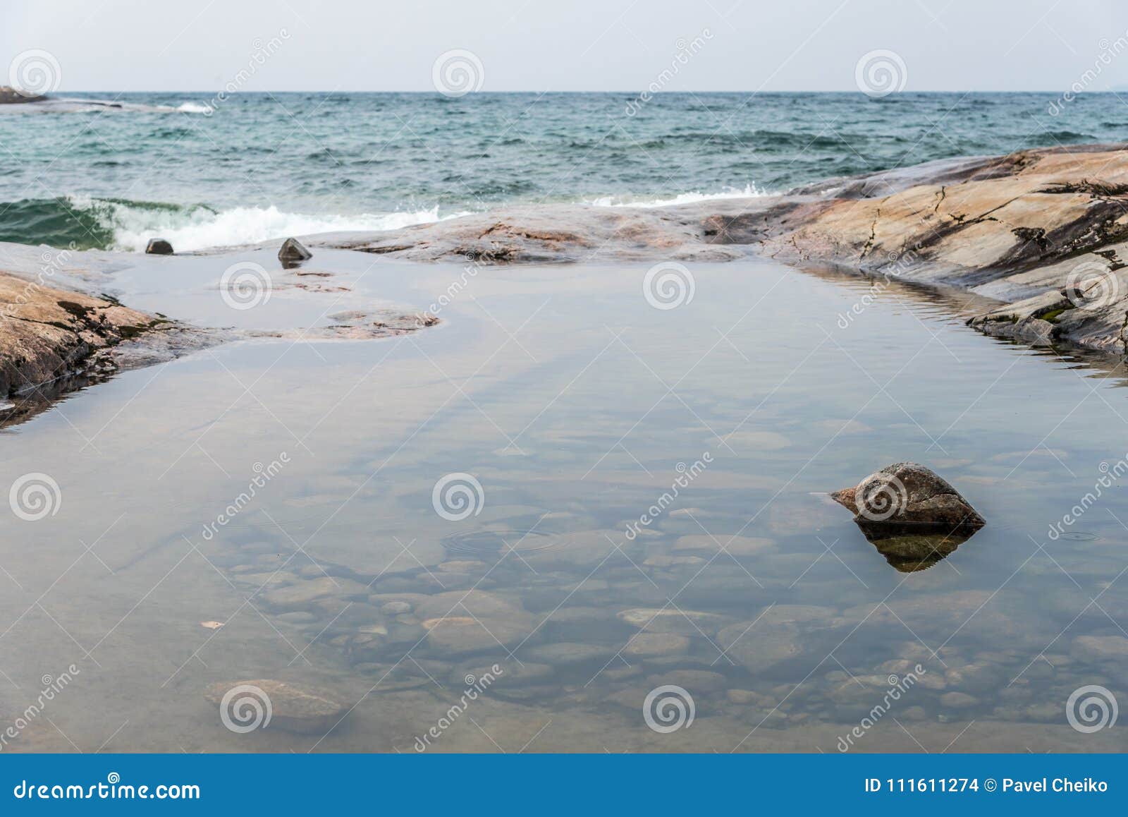 Flat water stock photo. Image of tourism, scenic, seascape - 111611274