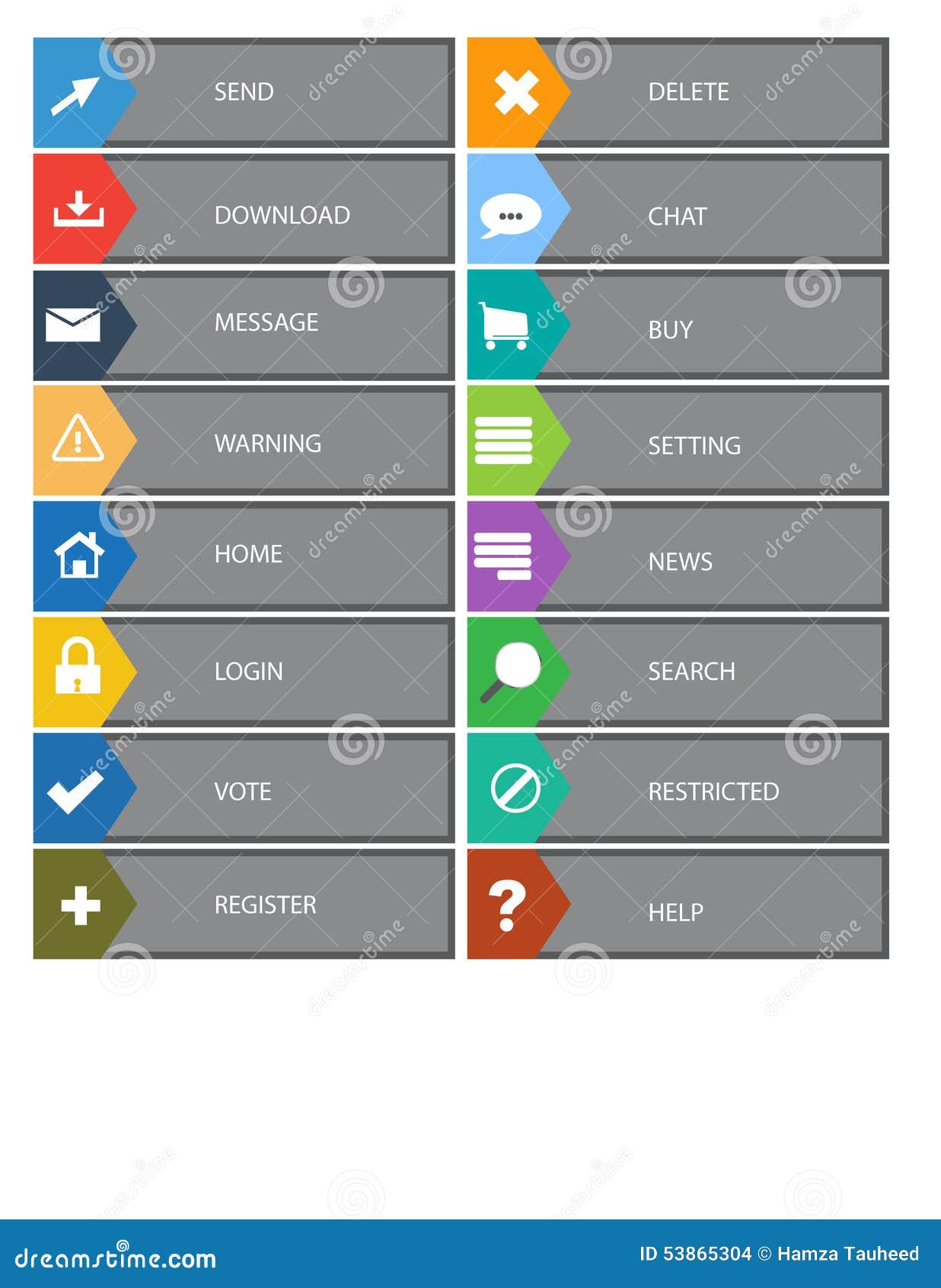 Icons Templates Vector Illustration | CartoonDealer.com #29959212