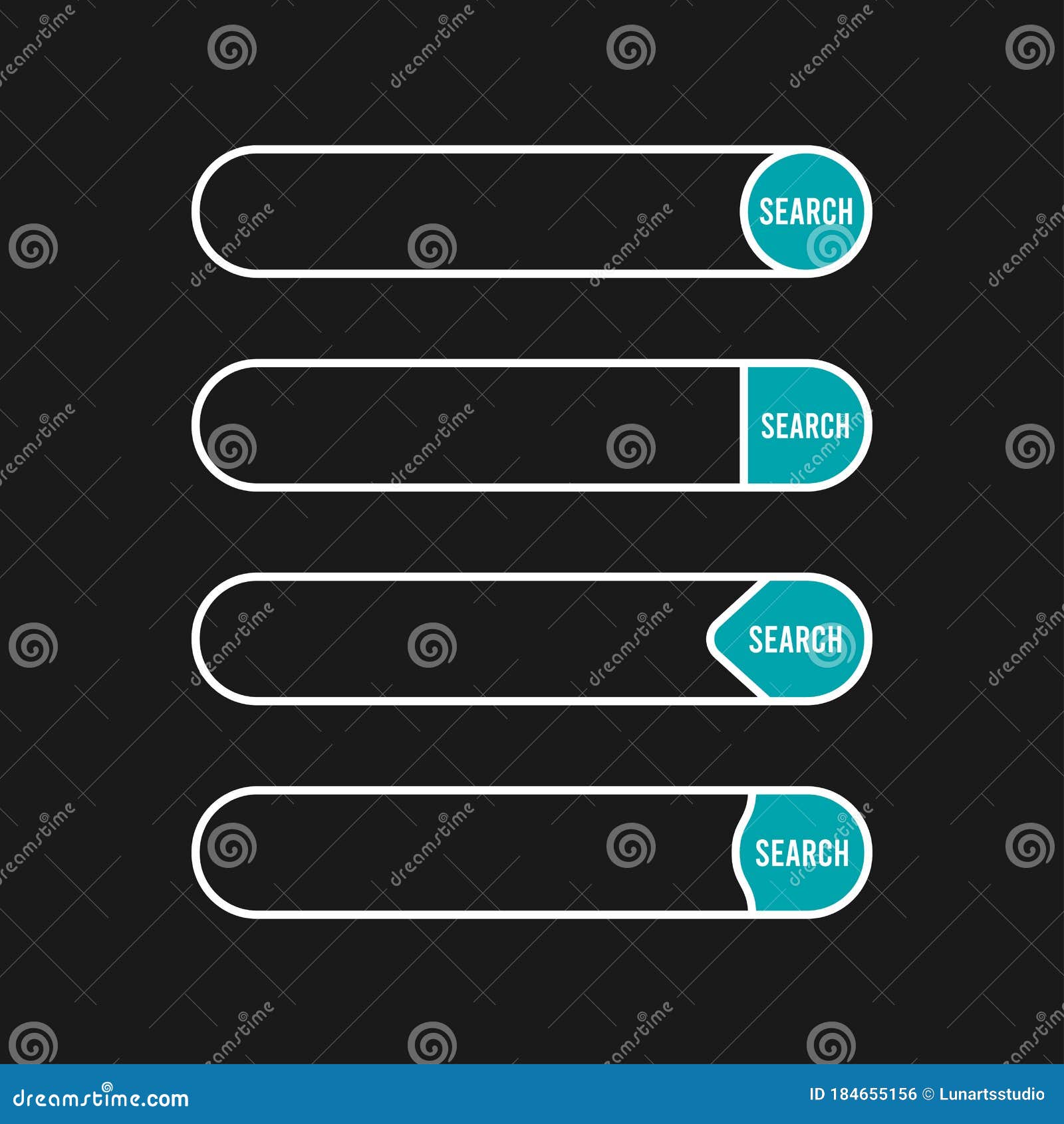 Flat Web Design Elements, Buttons, Icons. Templates for Website Stock ...