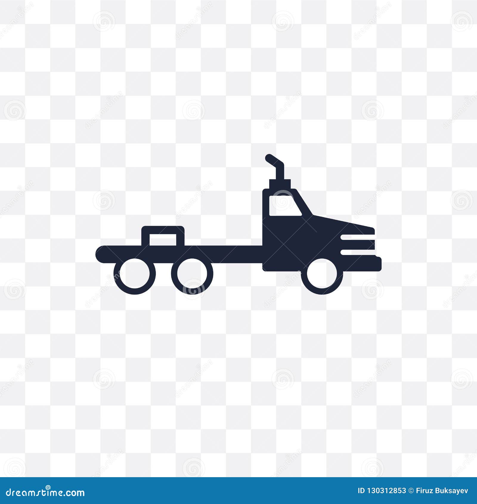 Flatbed Lorry Linear Icon. Modern Outline Flatbed Lorry Logo Con ...