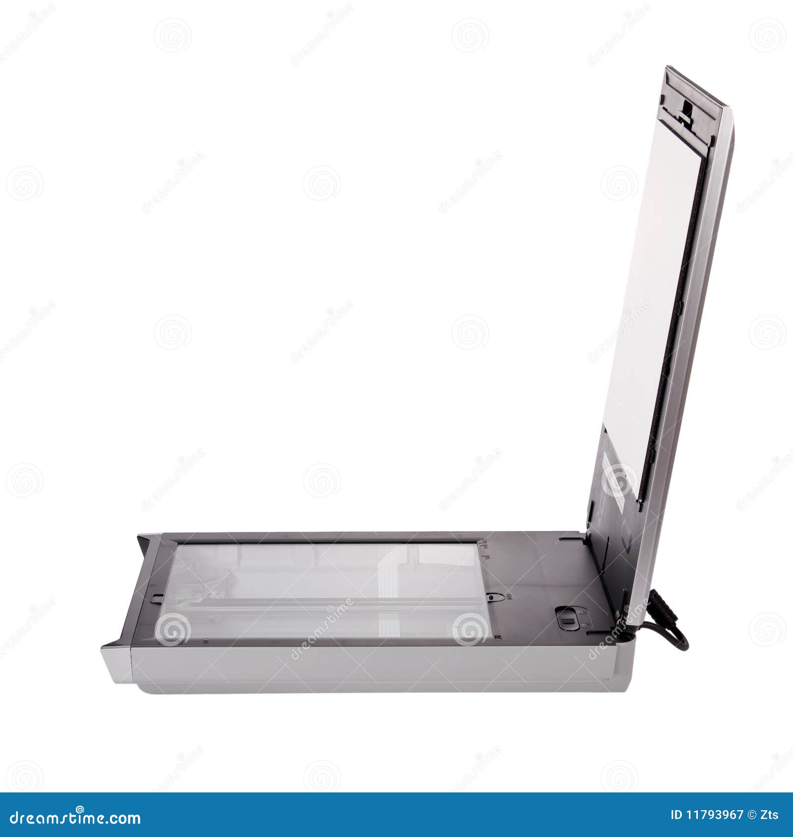 Flatbed Scanner Isolated On White Stock Photography | CartoonDealer.com ...