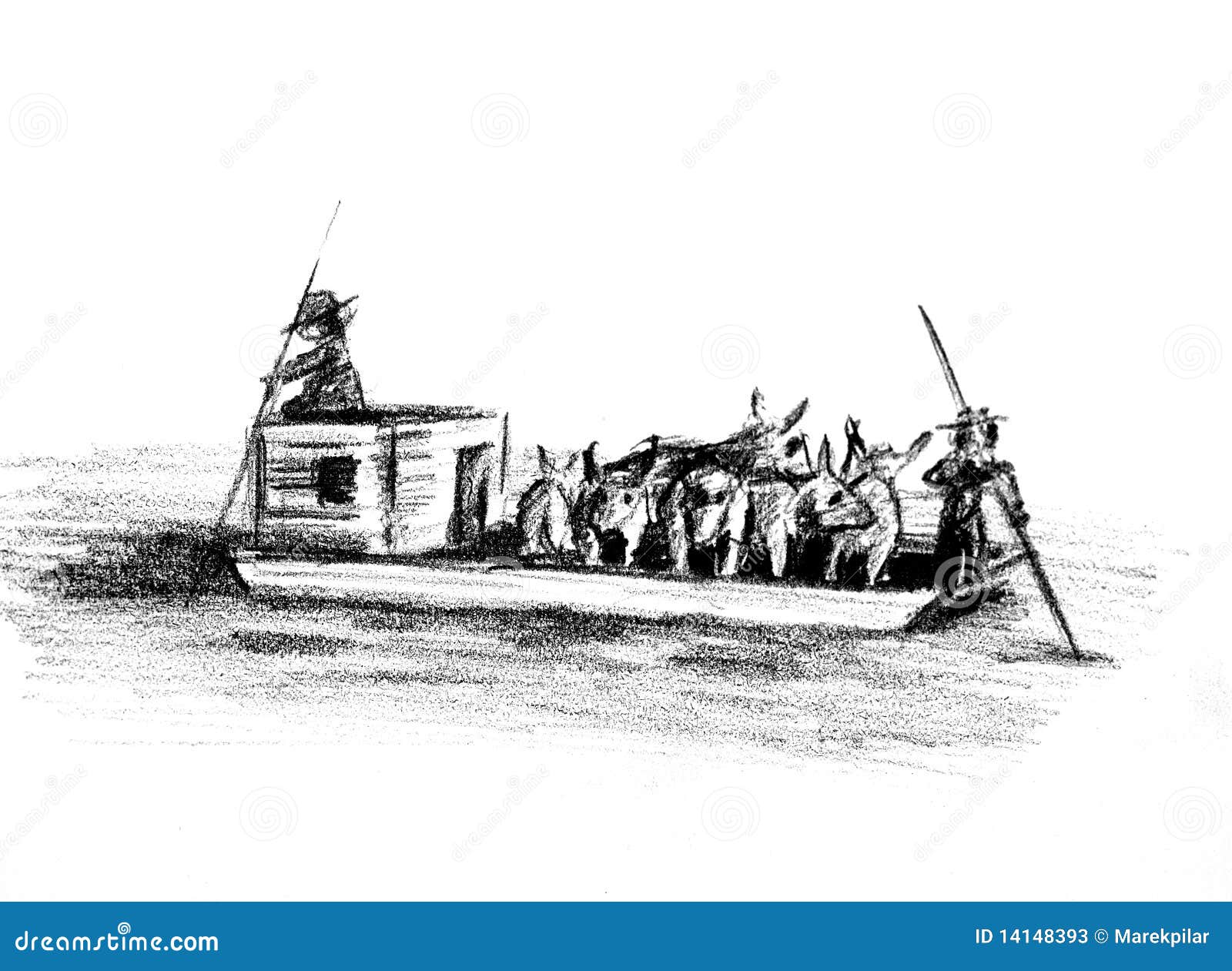 Flatboat Stock Illustrations, Vectors, & Clipart – (5 Stock Illustrations)